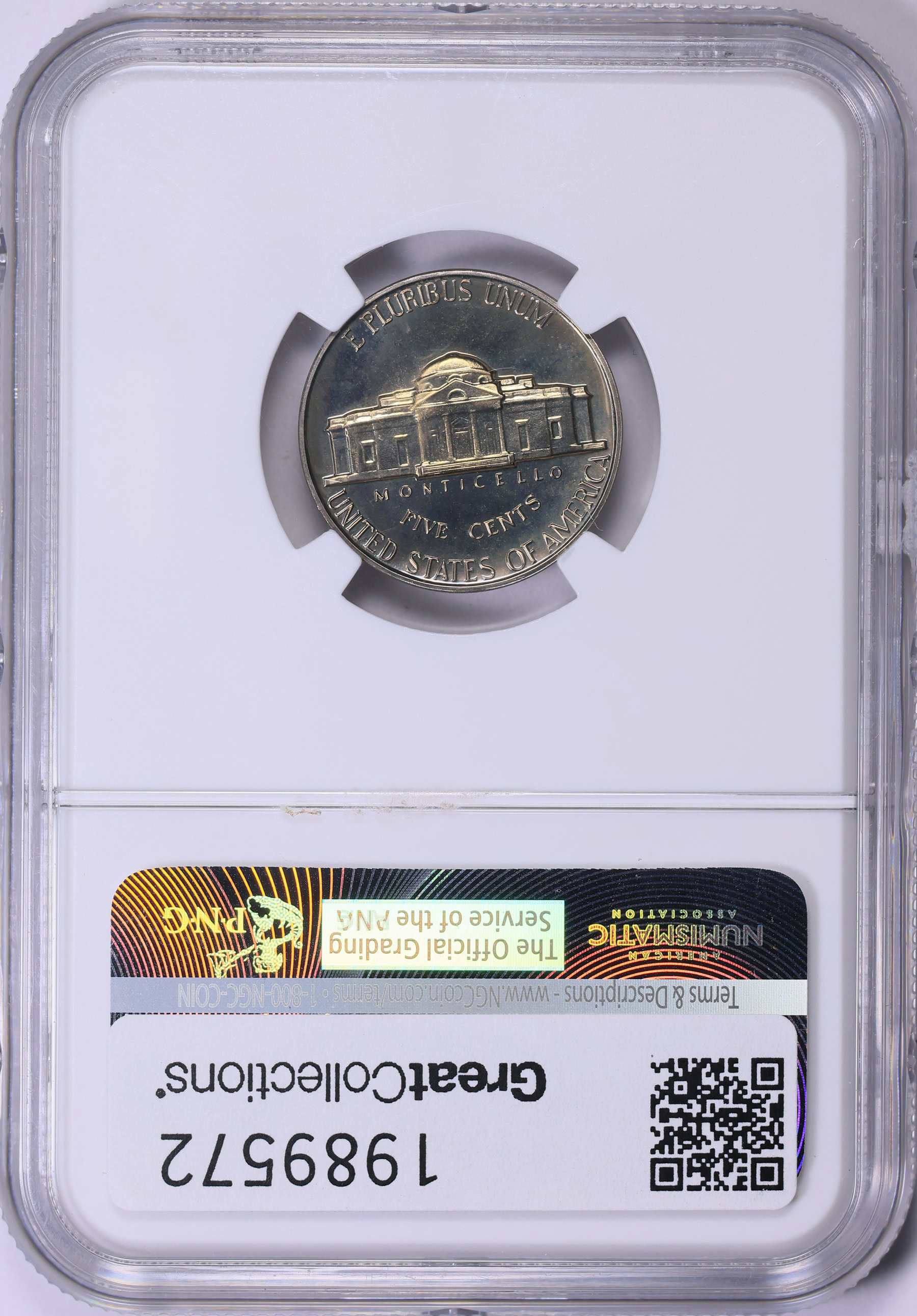 1963 Jefferson Nickel NGC Proof-67 (Toned) (Item 1989572 ...