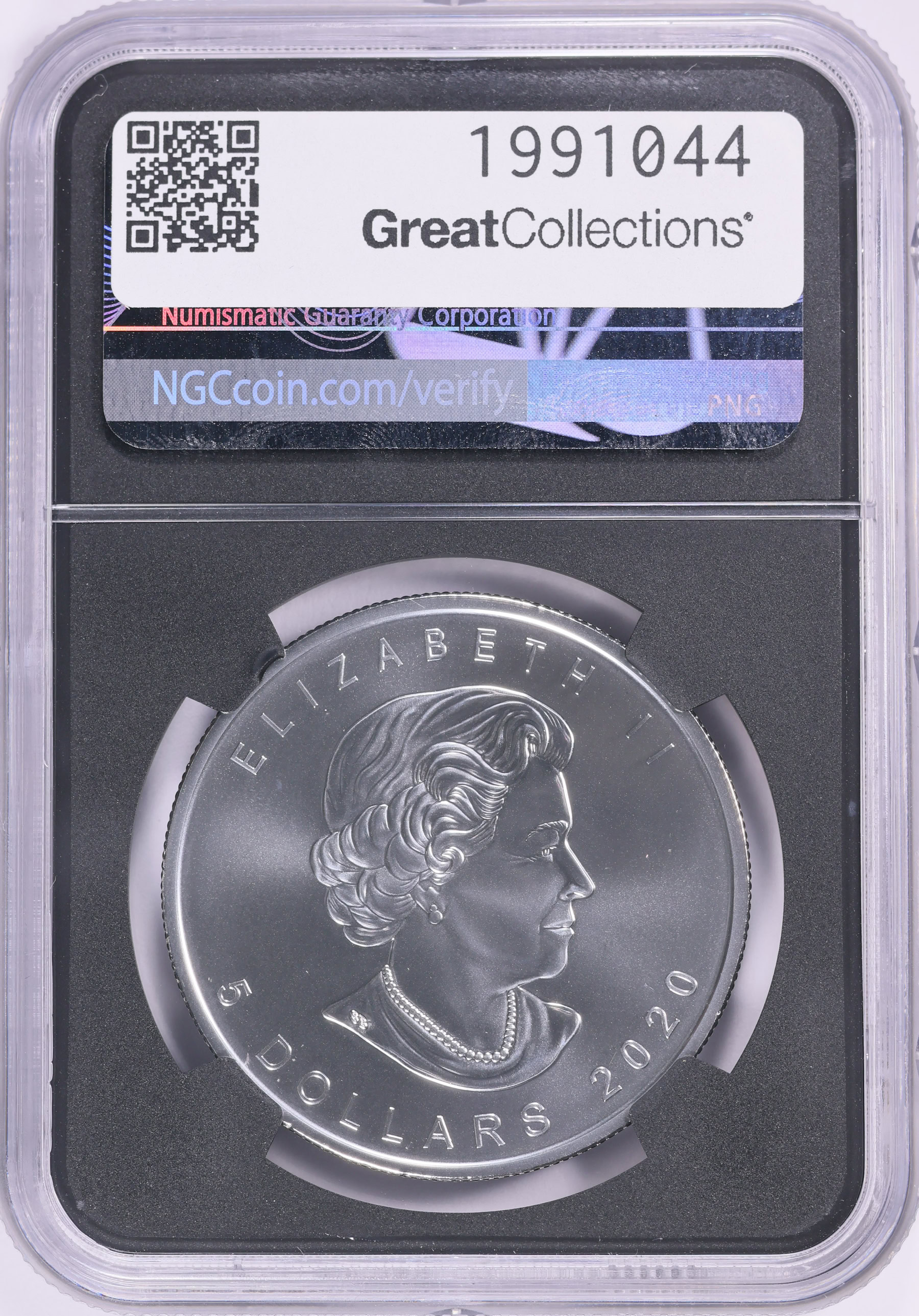 Canada 2020-W Silver $5 Maple Leaf Burnished First Day of Production KM ...