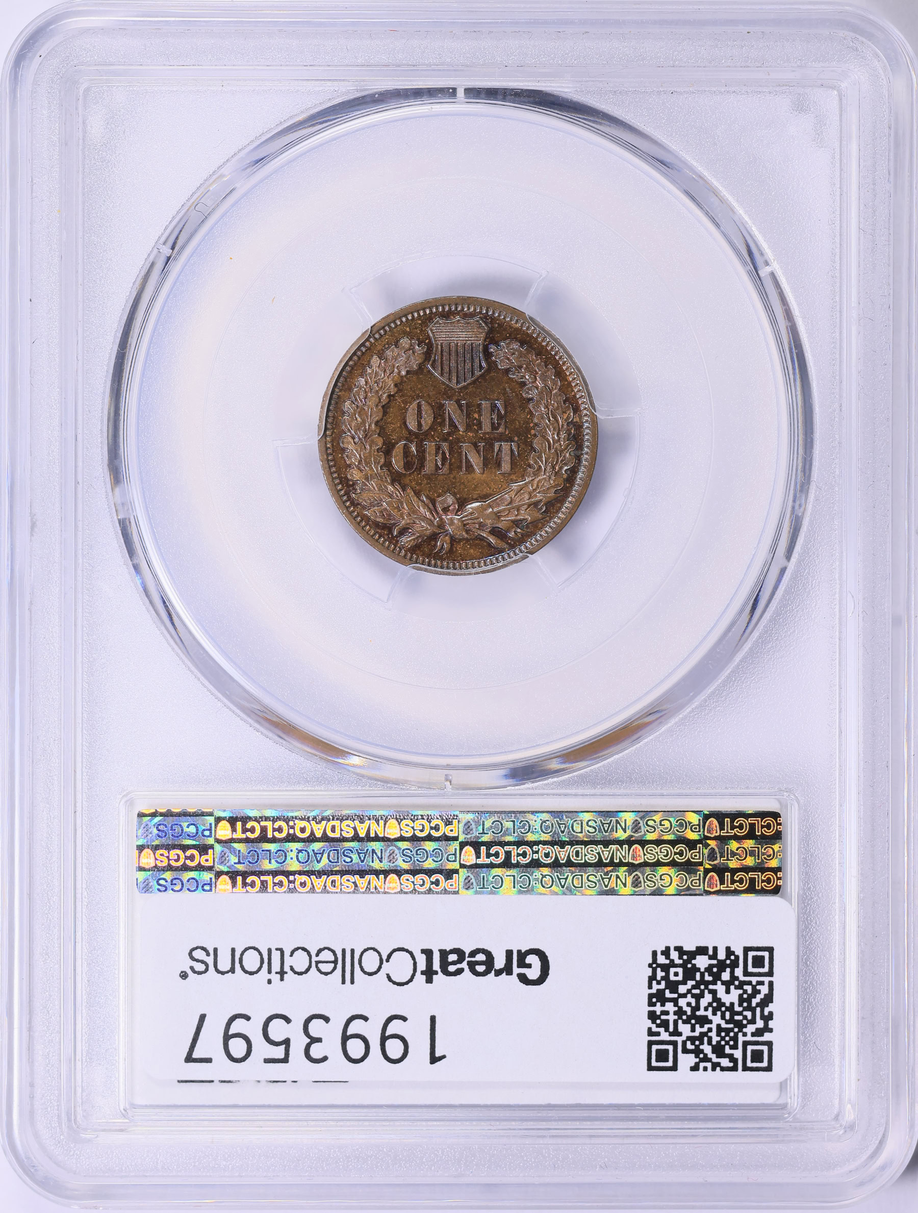 1903 Indian Cent PCGS Proof-64 BN (Toned) (The Larry Shepherd ...