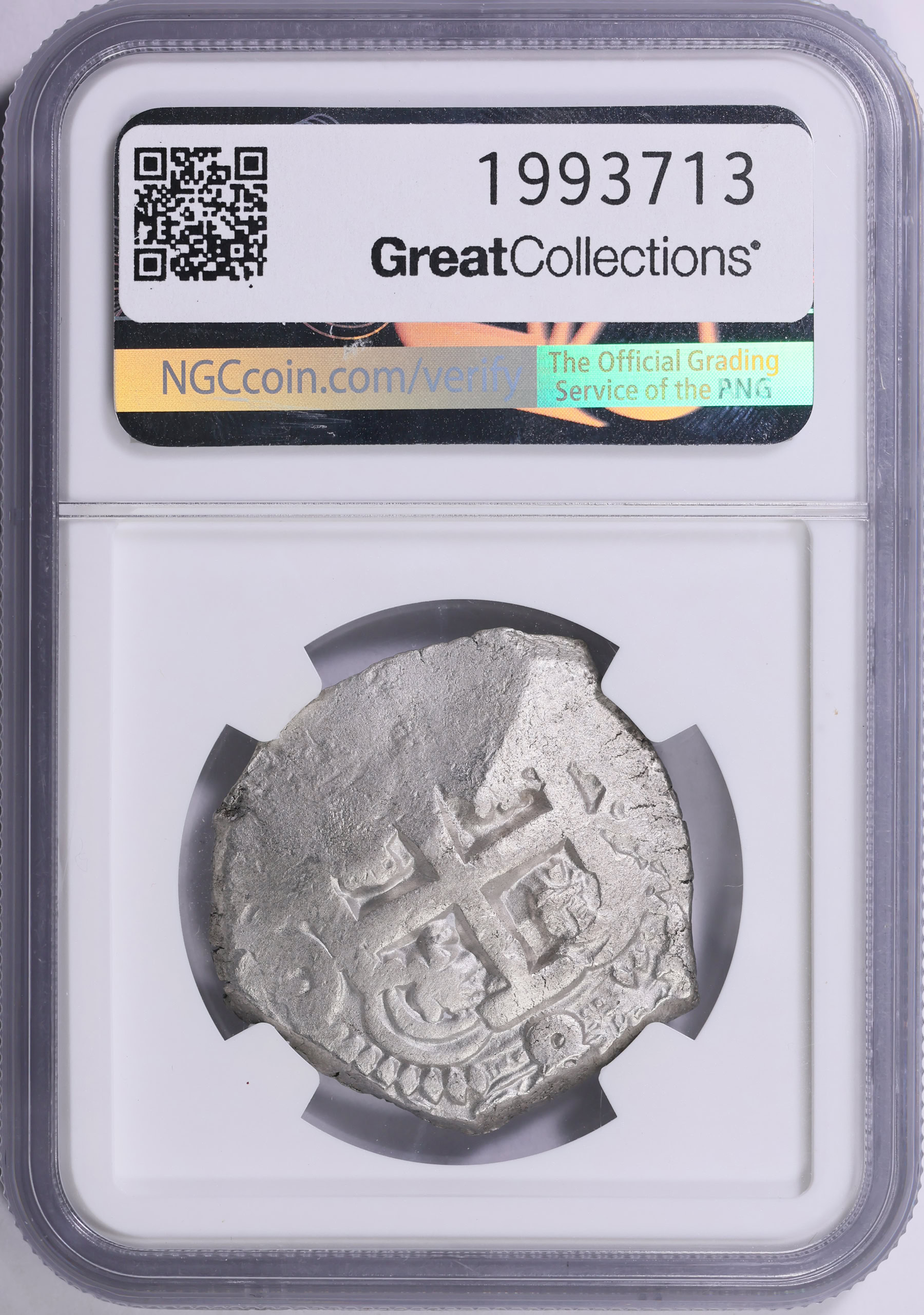 Bolivia 1754-P q Silver 8 Reales KM-40 NGC Excavation Recovery AU (Ex ...