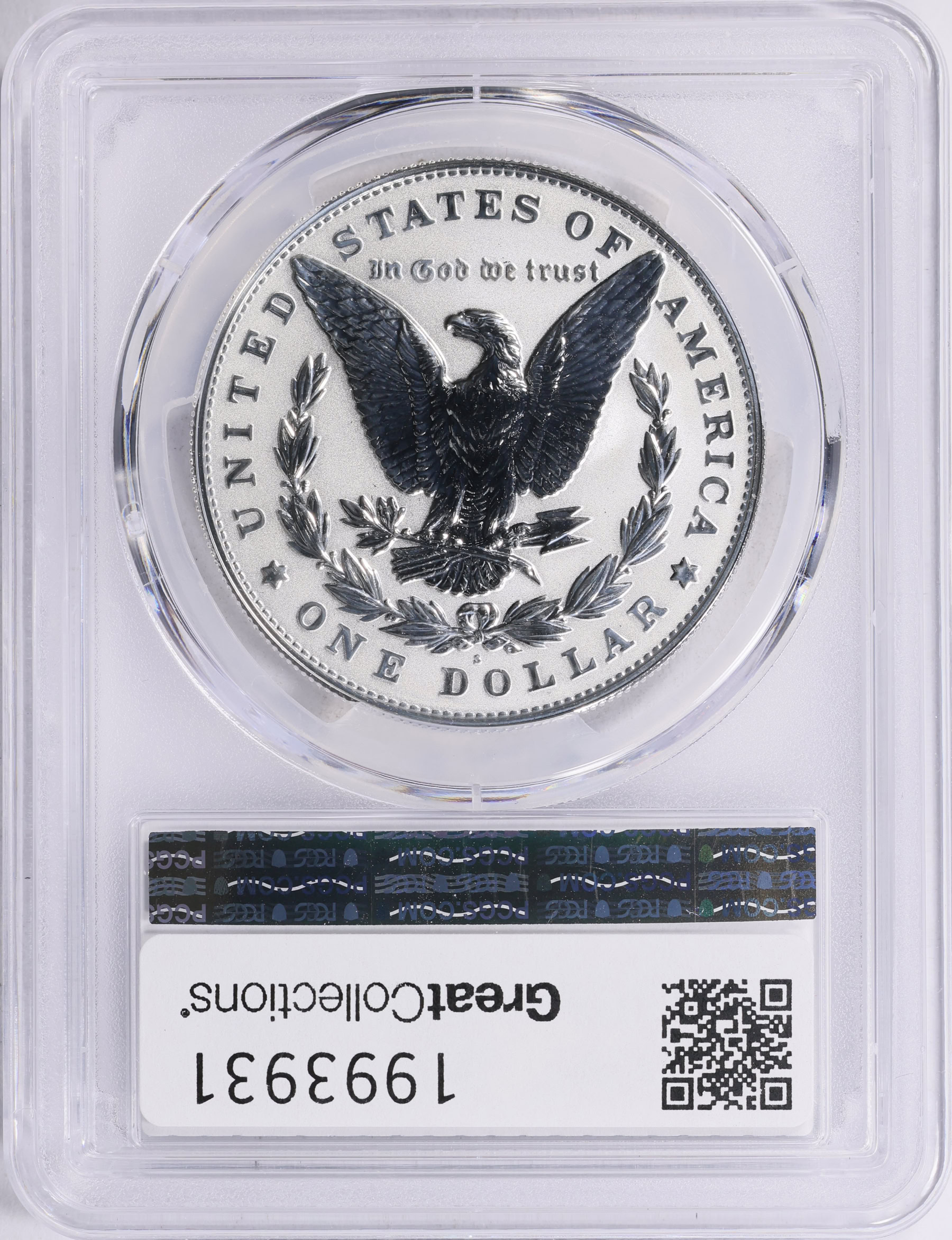 2023-S Morgan Silver Dollar Reverse Proof (From the Two-Coin Reverse ...