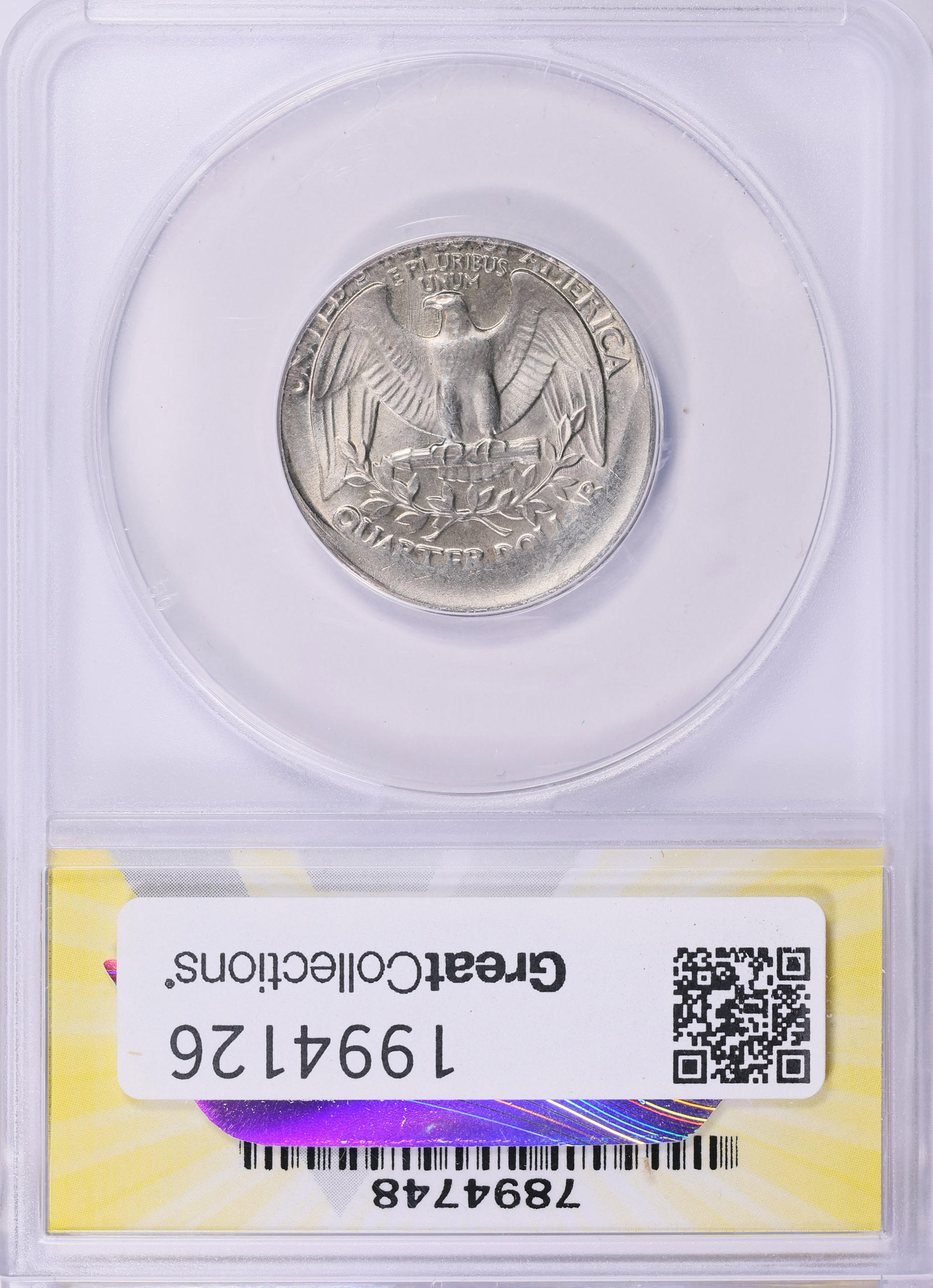Mint Error 1983-P Washington Quarter 15% Off-Center ANACS MS-63 | ANACS ...
