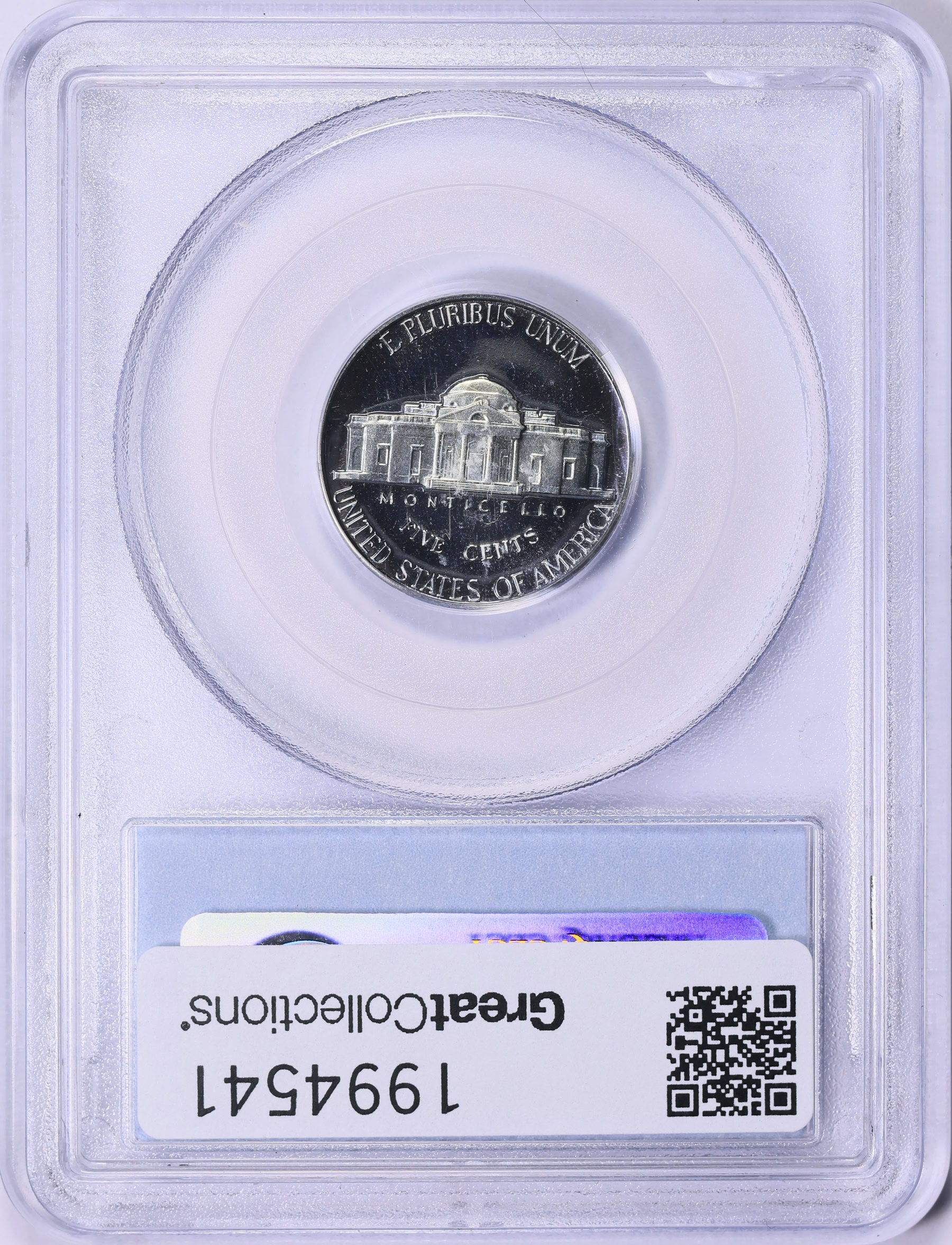 1962 Jefferson Nickel PCGS Proof-67 CAMEO (Toned) (Item 1994541 ...