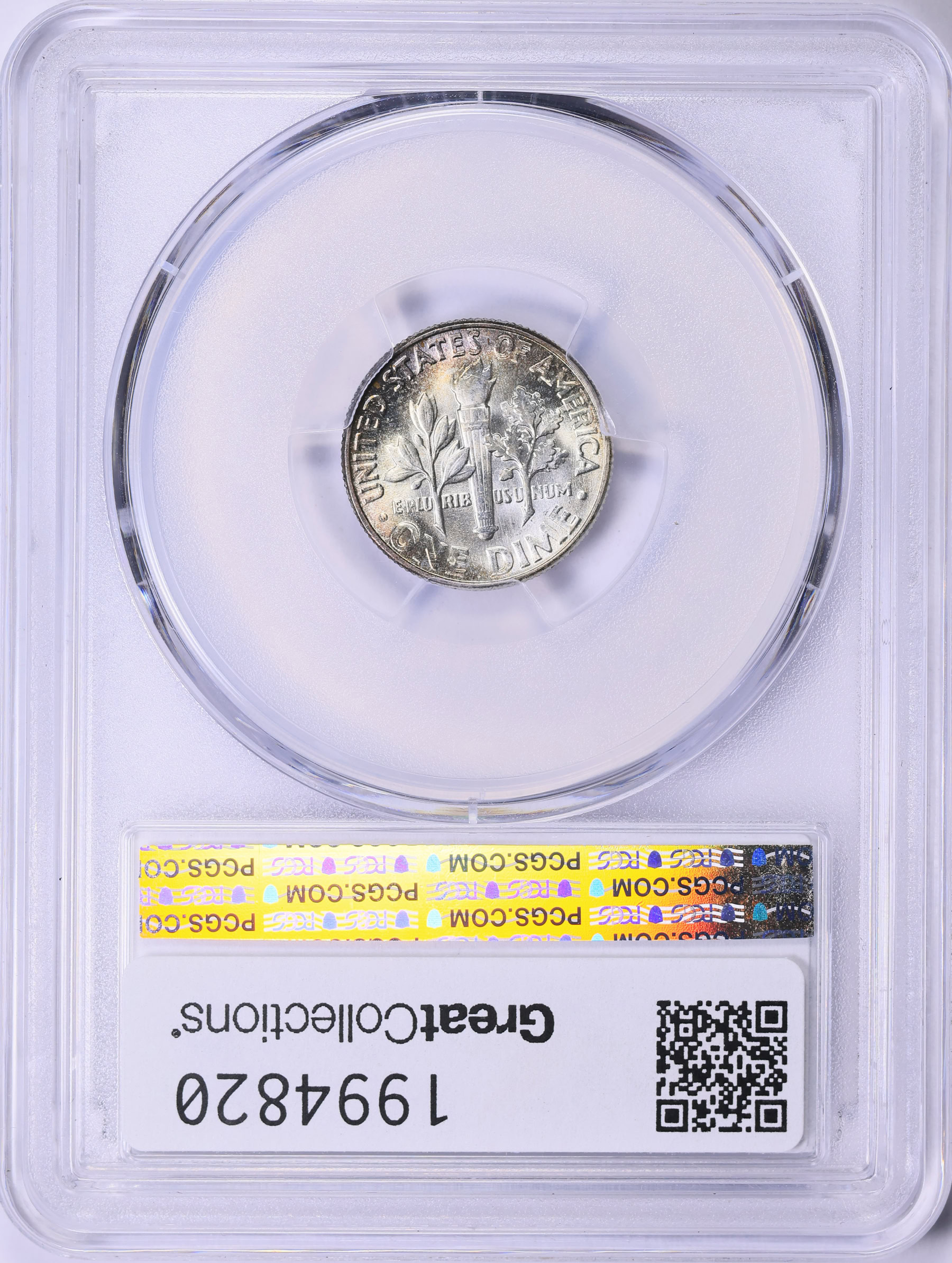 1956 Roosevelt Dime PCGS MS-66 (Toned) (Item 1994820 ...