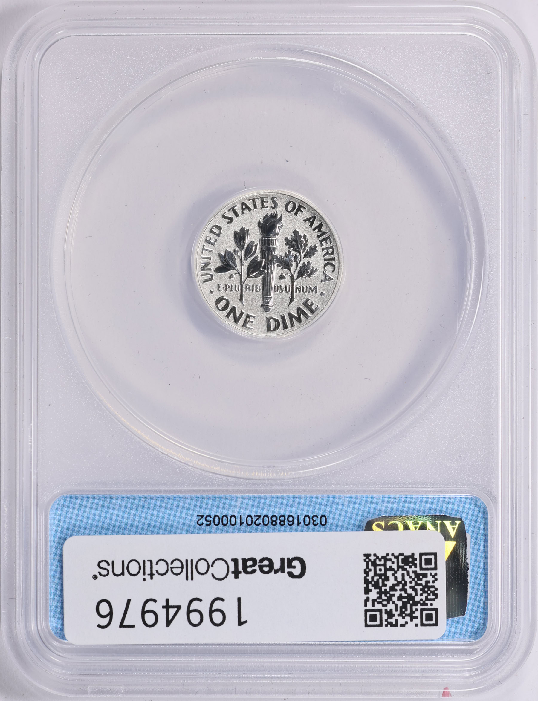 2015-P Roosevelt Dime Silver Reverse Proof (From the March of Dimes Set ...