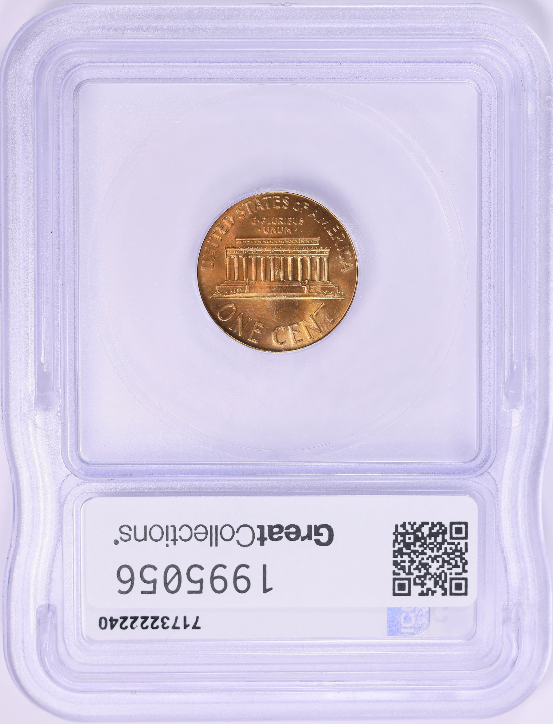1967 Lincoln Cent SMS ICG MS-67 RD (Toned) (Item 1995056 ...