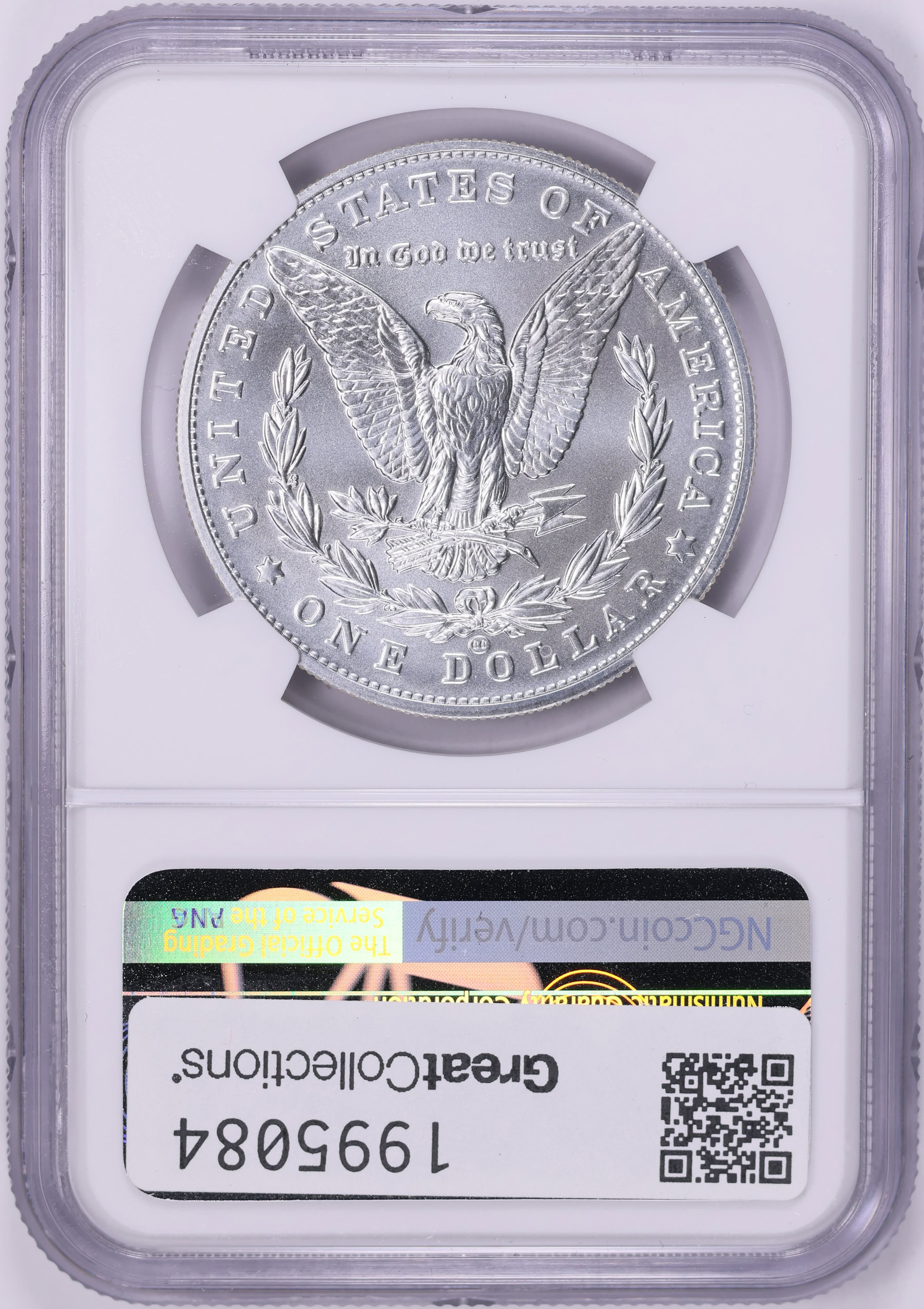 2021-CC Morgan Silver Dollar CC Privy 100th Anniversary NGC MS-70 (Item ...