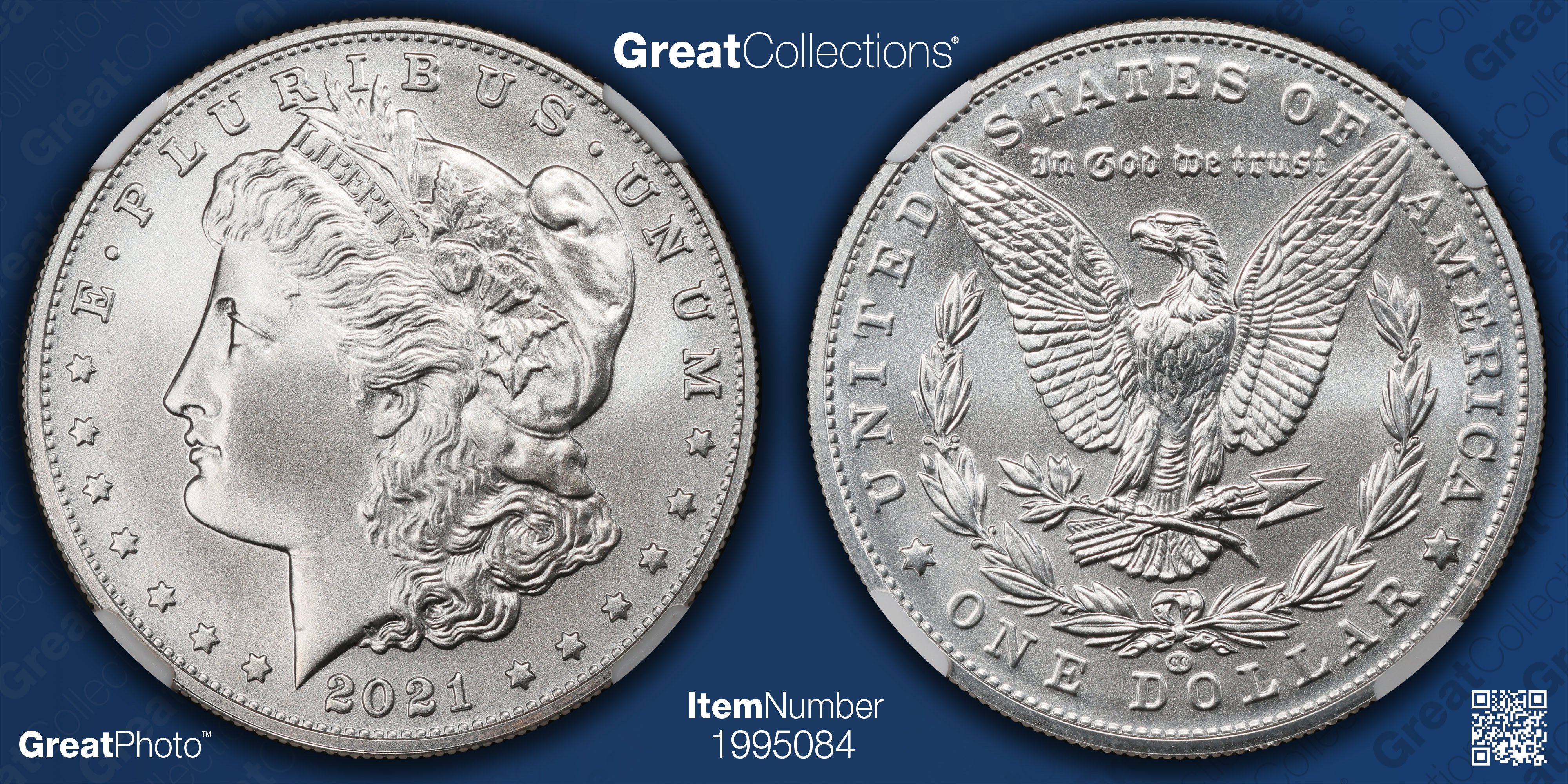 2021-CC Morgan Silver Dollar CC Privy 100th Anniversary NGC MS-70 (Item ...