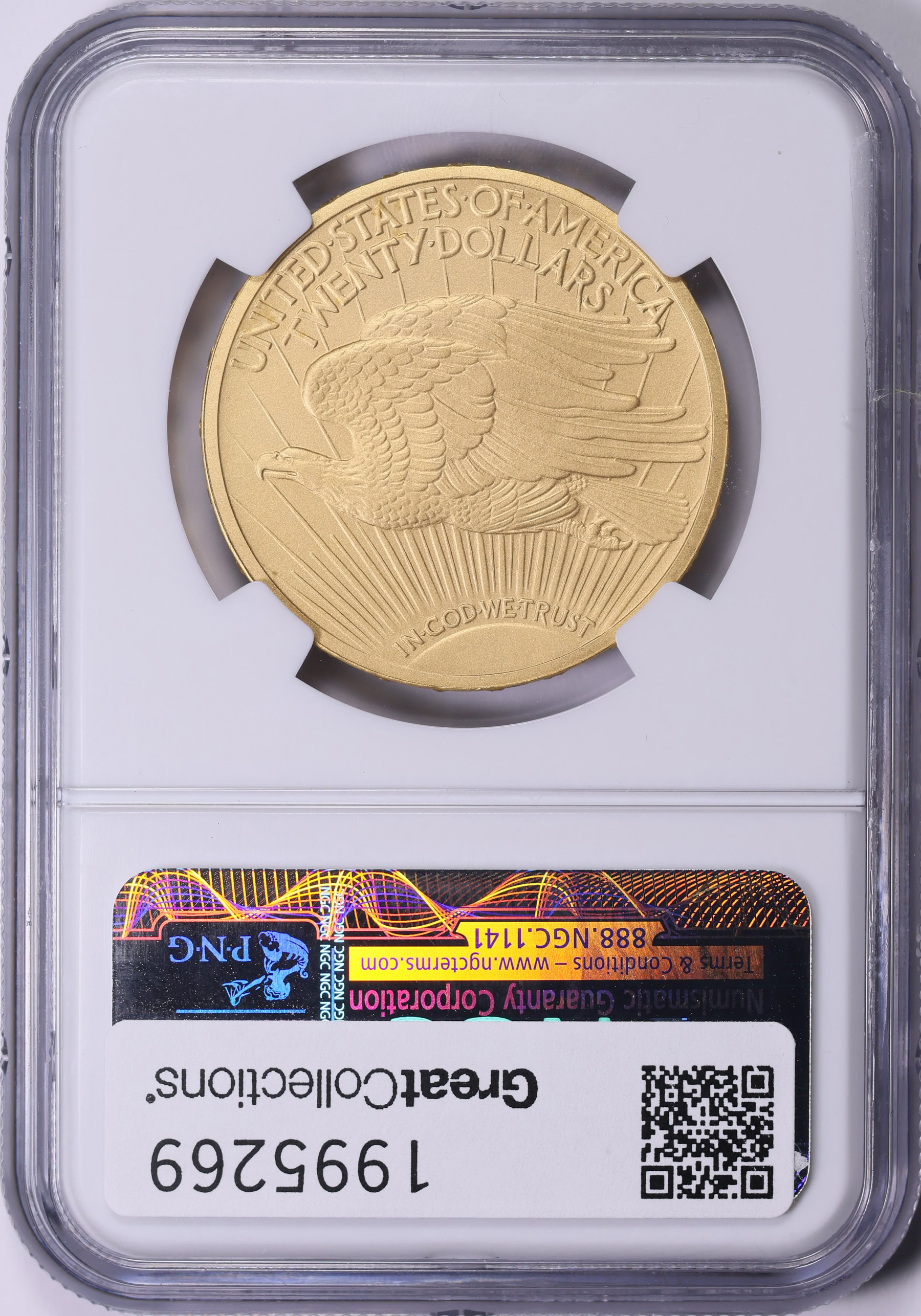 1914 Saint-Gaudens Gold Double Eagle NGC Proof-67 (Ferrari Collection ...