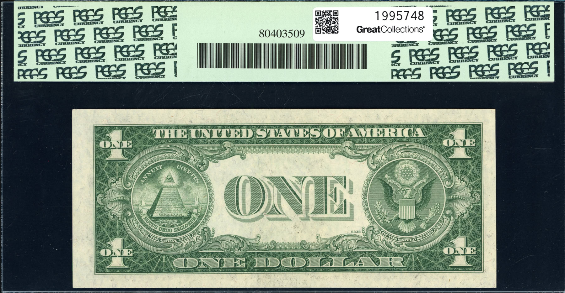 Fr. 1613N Narrow (CG Block) 1935D $1 Silver Certificate Note Clark ...