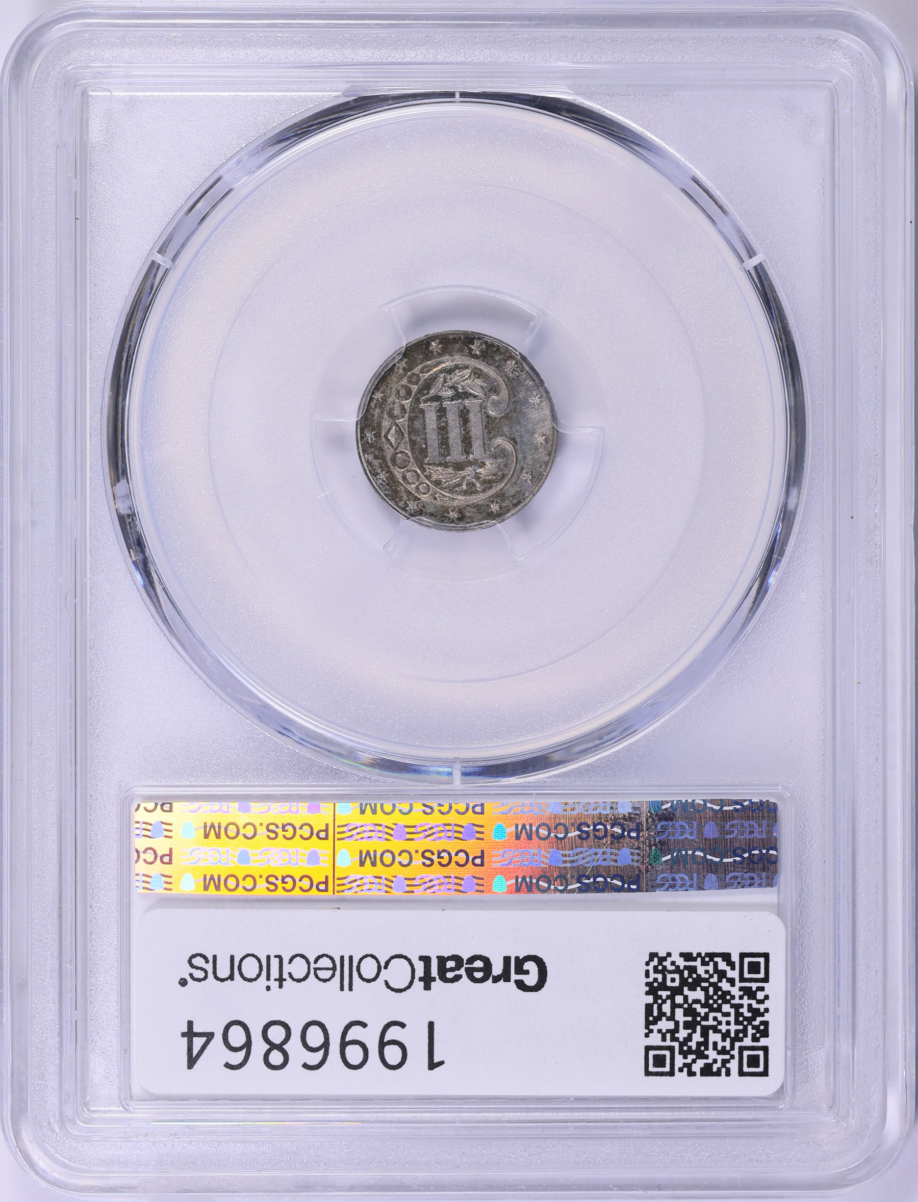 1862 Silver Three-Cent Piece PCGS Proof-64 (Item 1996864 ...