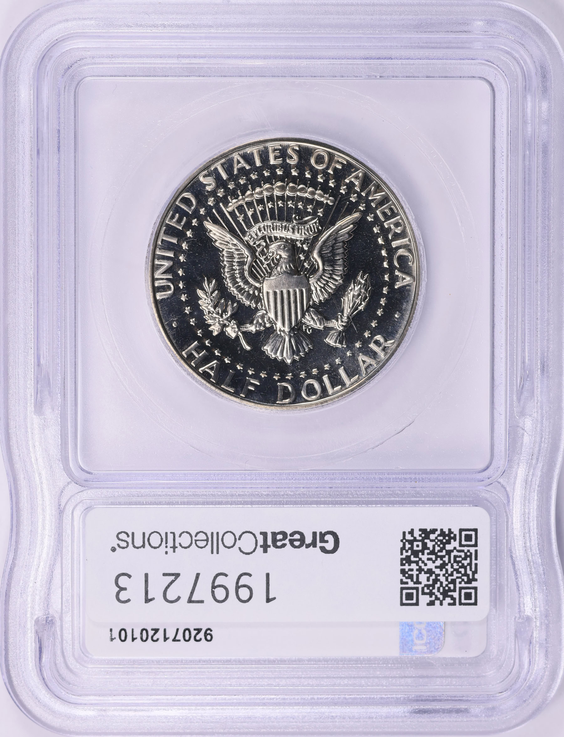 1972-S Kennedy Half Dollar ICG Proof-69 DCAM (Item 1997213 ...