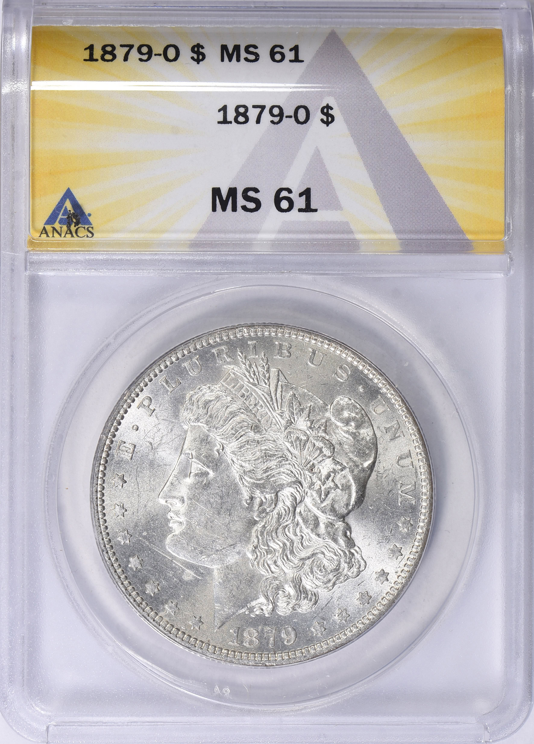 1879-O Morgan Silver Dollar ANACS MS-61 (Item 1999066 ...