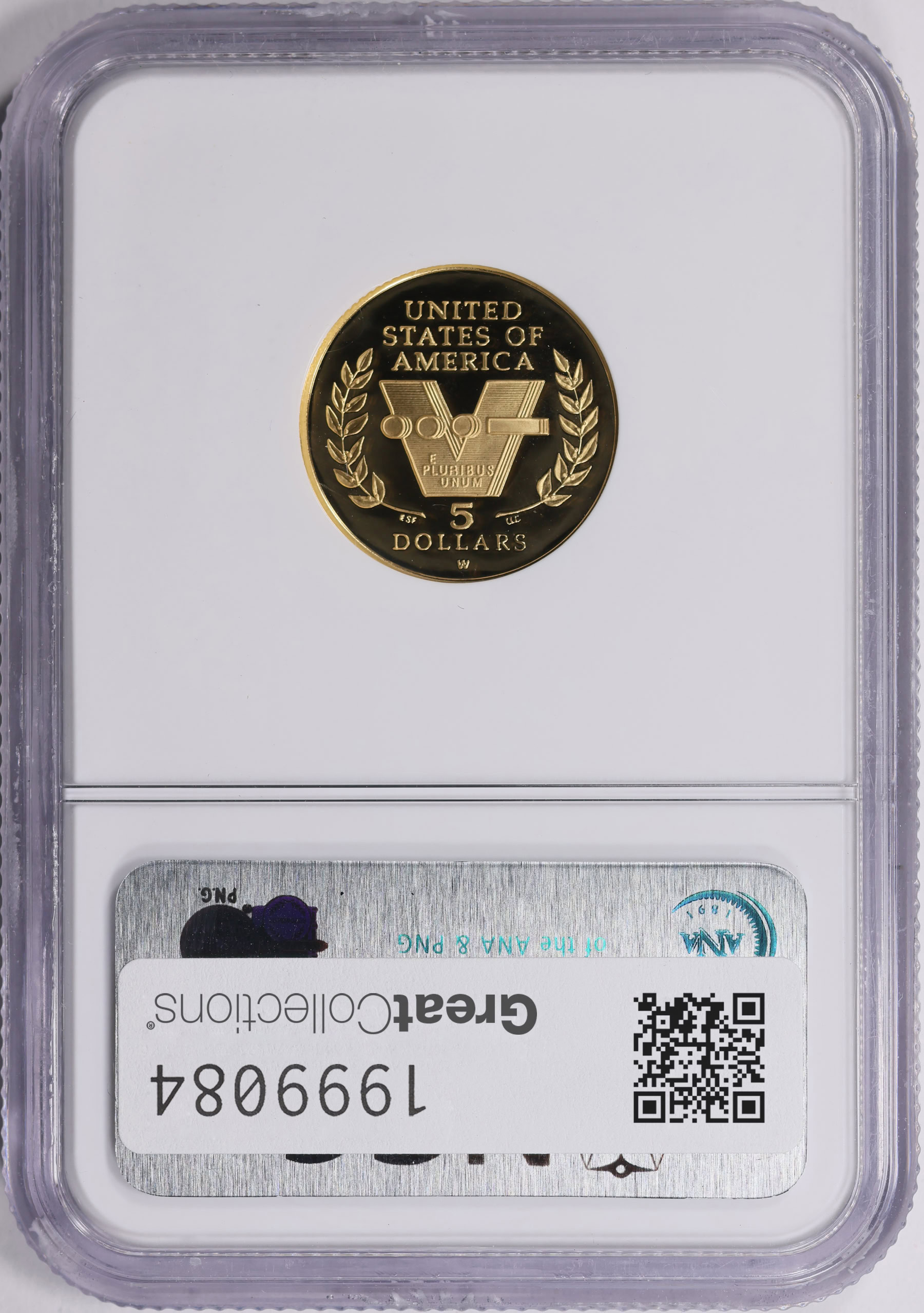1991-95-W 50th Anniversary of World War II Gold $5 NGC Proof-70 UC (US ...