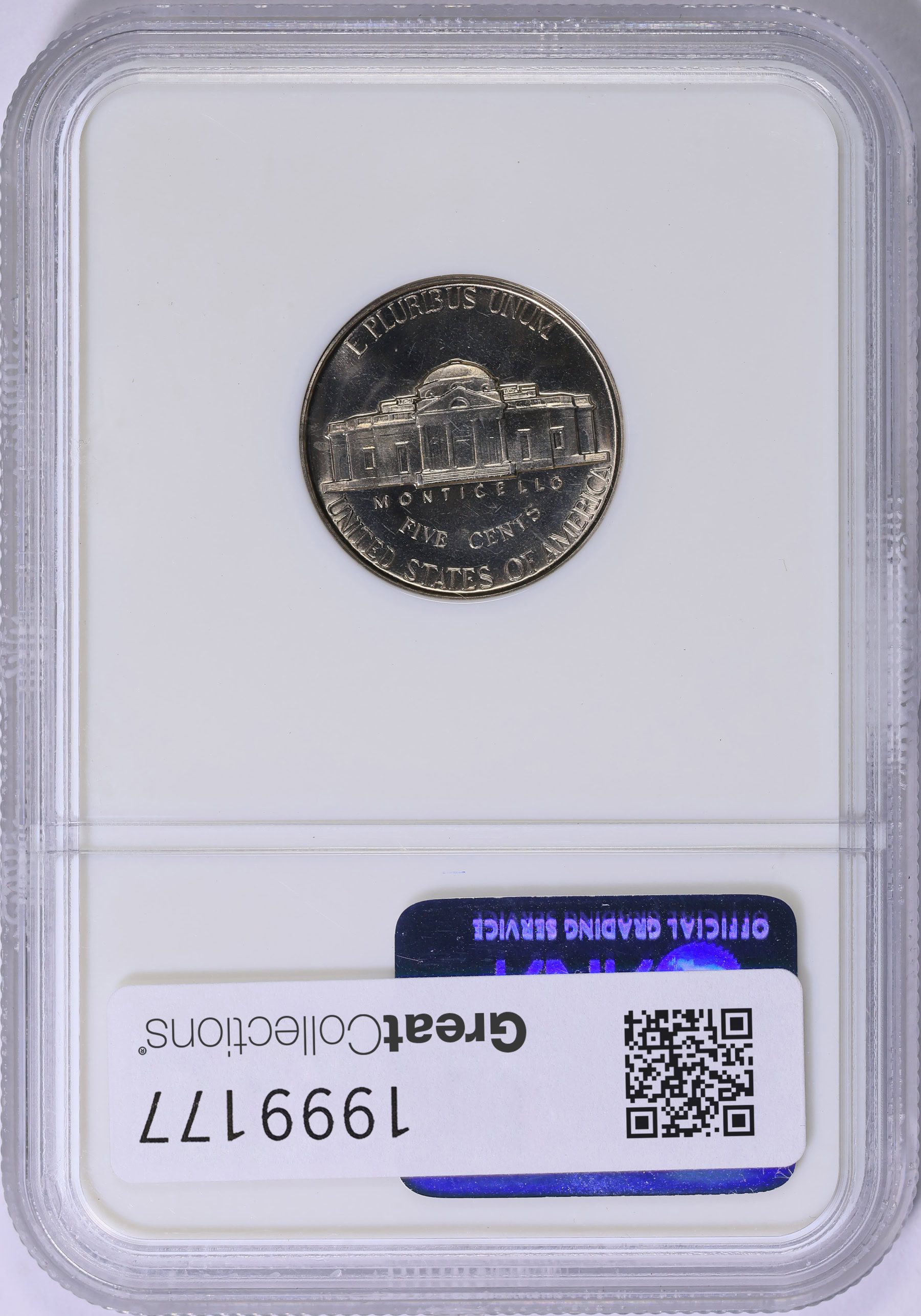 1942 Jefferson Nickel Type 1 NGC Proof-67 (Item 1999177 ...