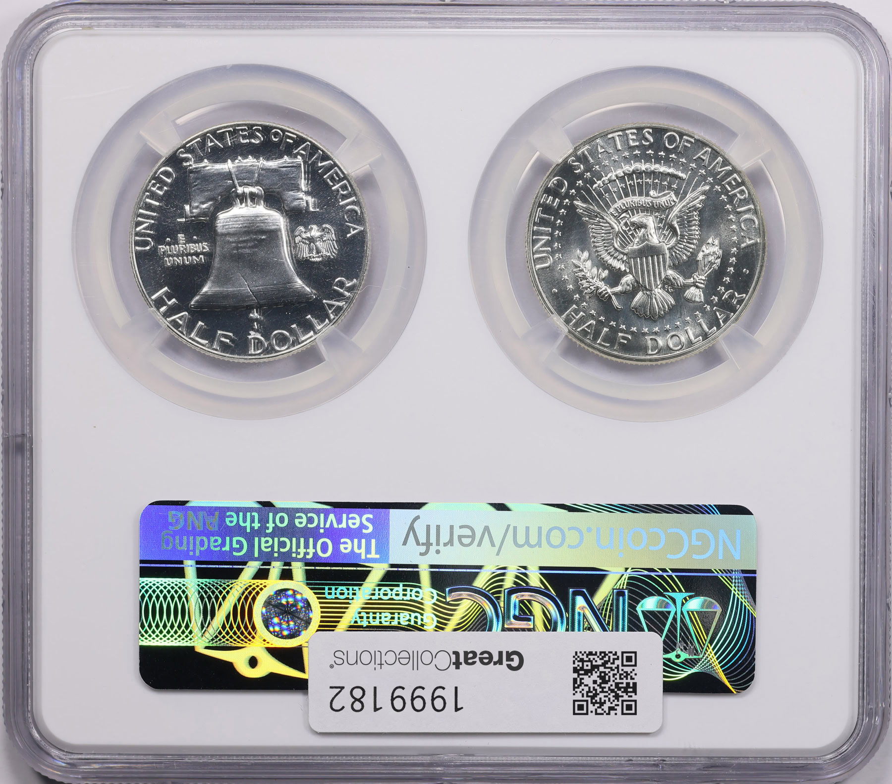 1963 Franklin Half Dollar and 1964 Kennedy Half Dollar - The End of an ...