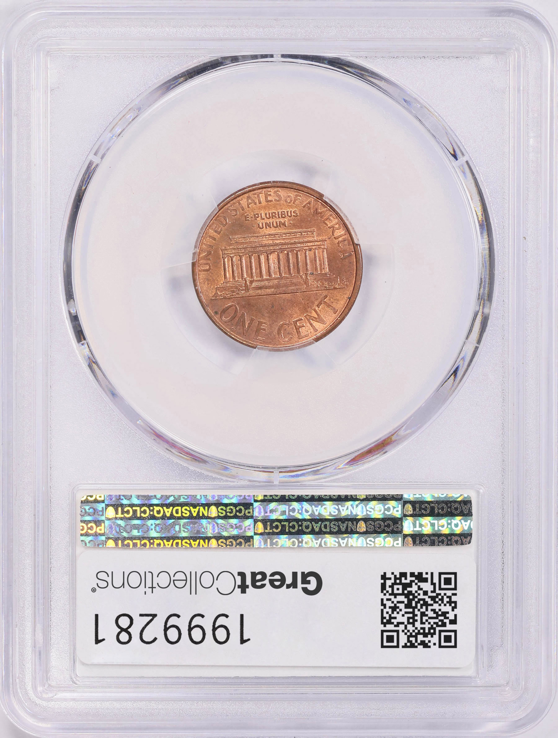 1992-D Lincoln Cent Close AM PCGS MS-63 RD (Item 1999281 ...