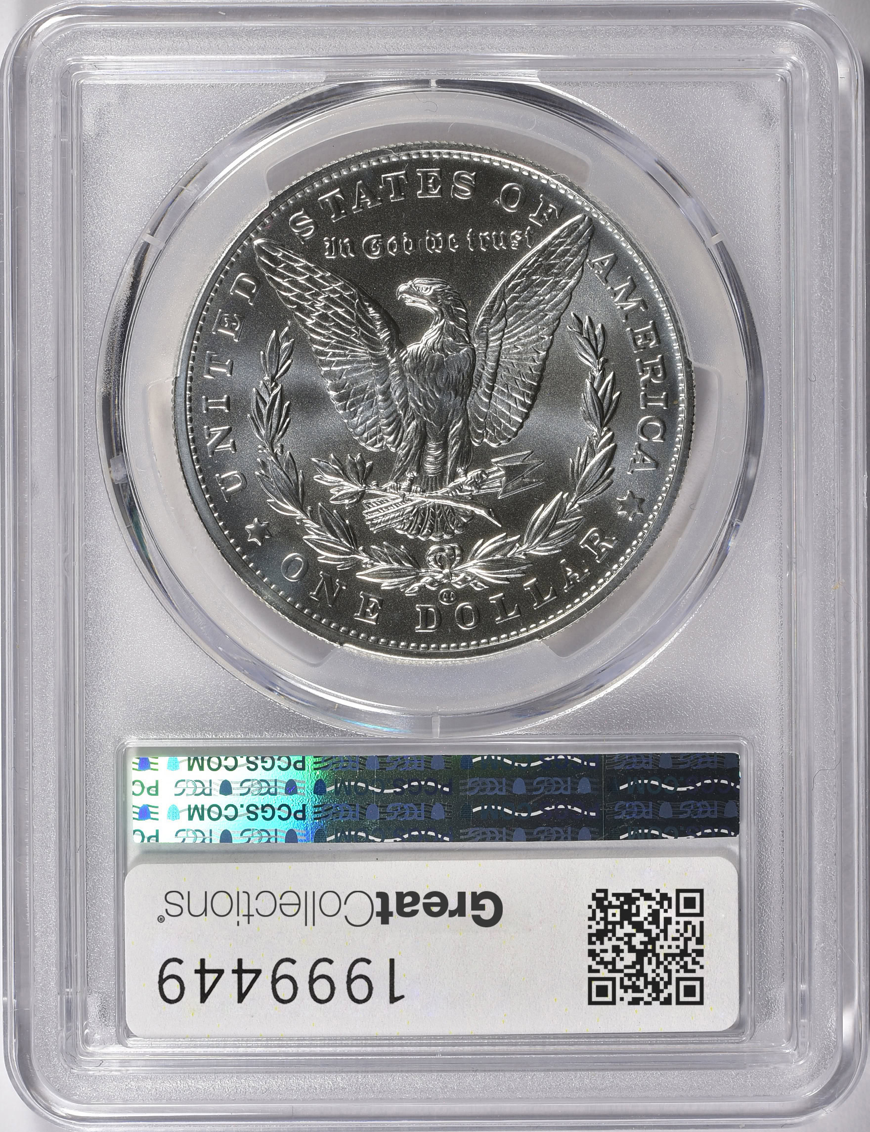 2021-CC Morgan Silver Dollar CC Privy 100th Anniversary PCGS MS-69 ...