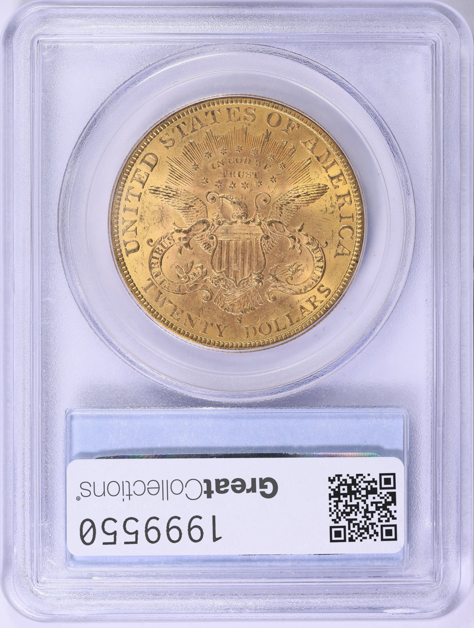 1895-S Liberty Gold Double Eagle PCGS MS-63 (Item 1999550 ...