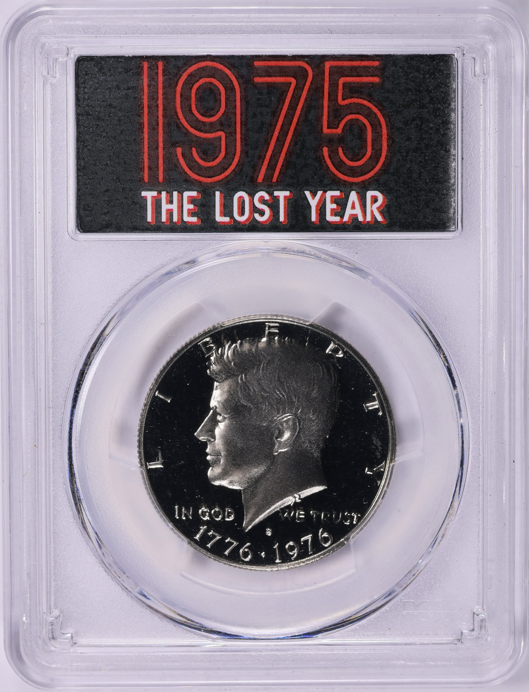 1976-S (1975) Kennedy Half Dollar Clad (From the 1975 Proof Set) PCGS ...
