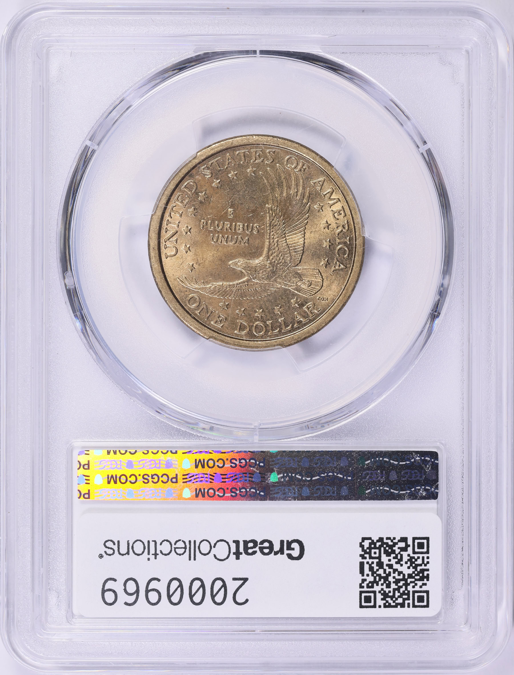 2000-P Sacagawea Dollar Wounded Eagle PCGS MS-64 (Item 2000969 ...