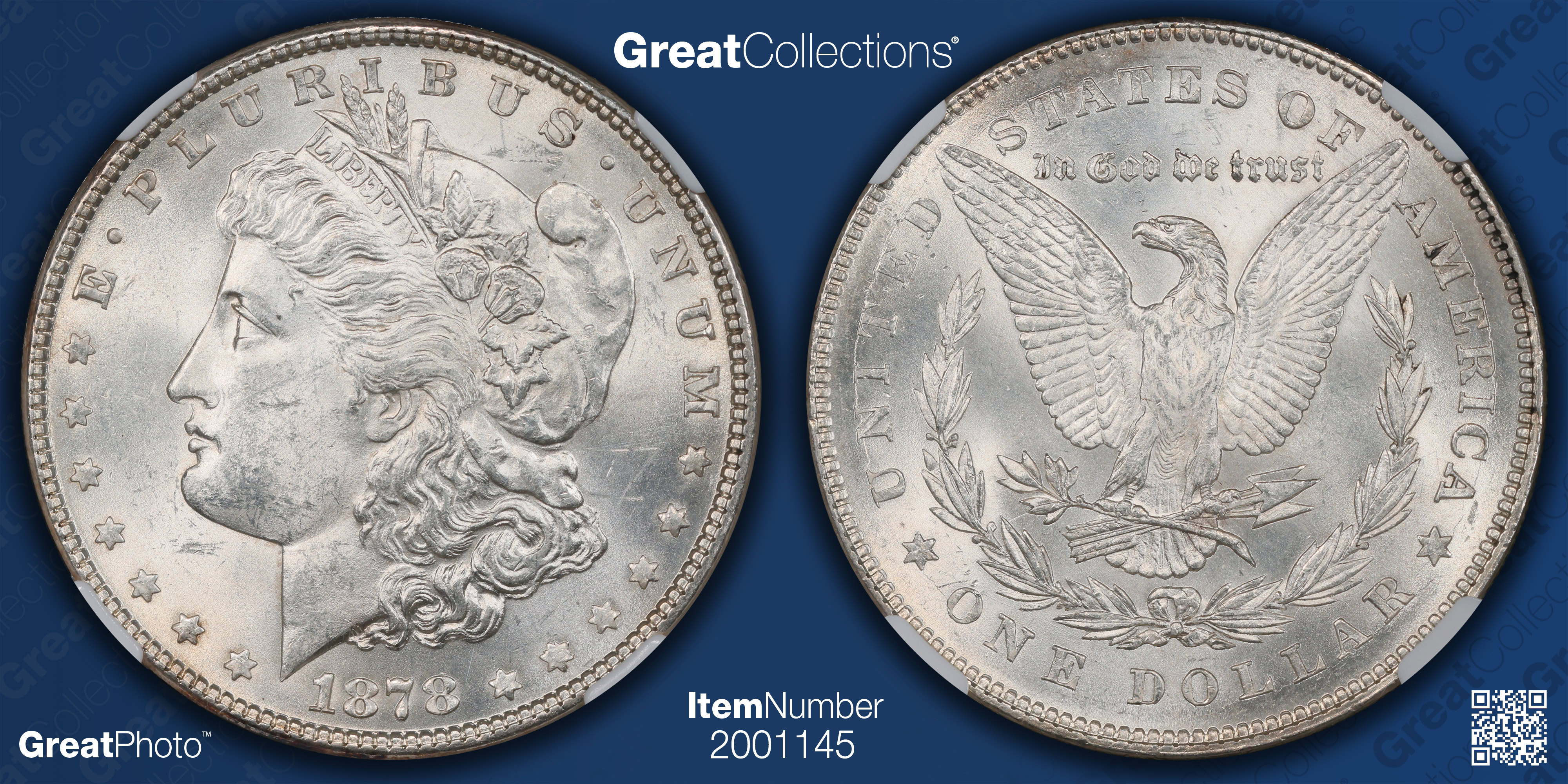 1878 7TF Morgan Silver Dollar TDO Star and Gouge VAM-141A *Top 100* NGC ...