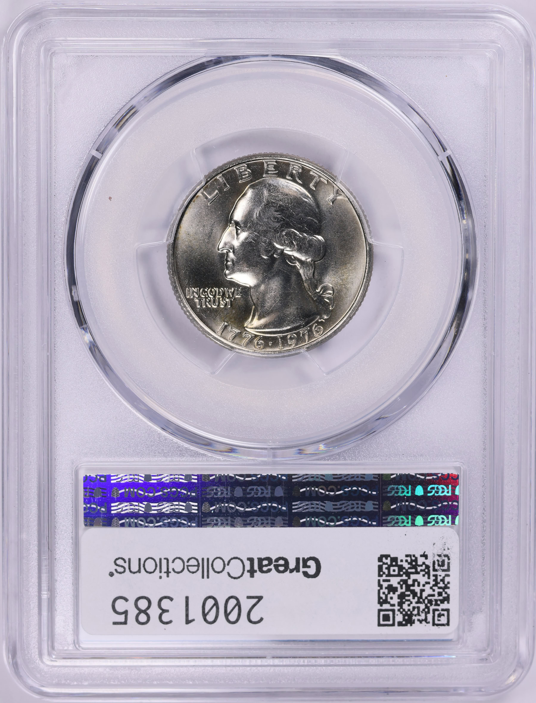 1976 Washington Quarter Clad PCGS MS-66 (Item 2001385 ...