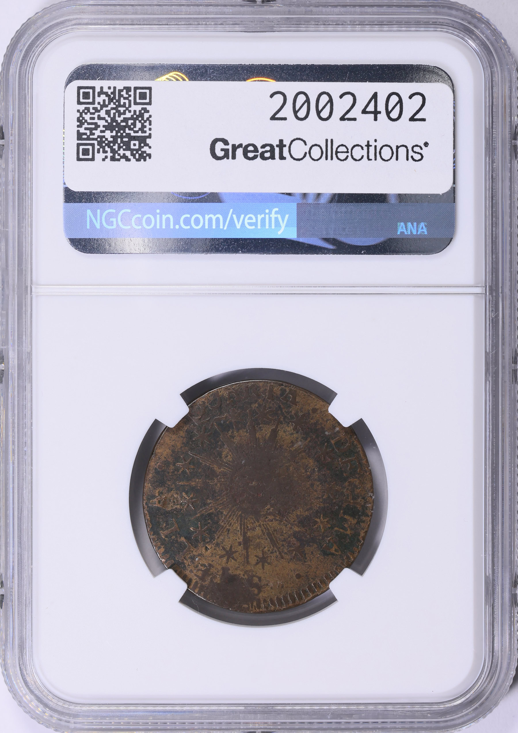 1786 Vermont Copper VERMONTENSIUM NGC VF Details (Item 2002402 ...