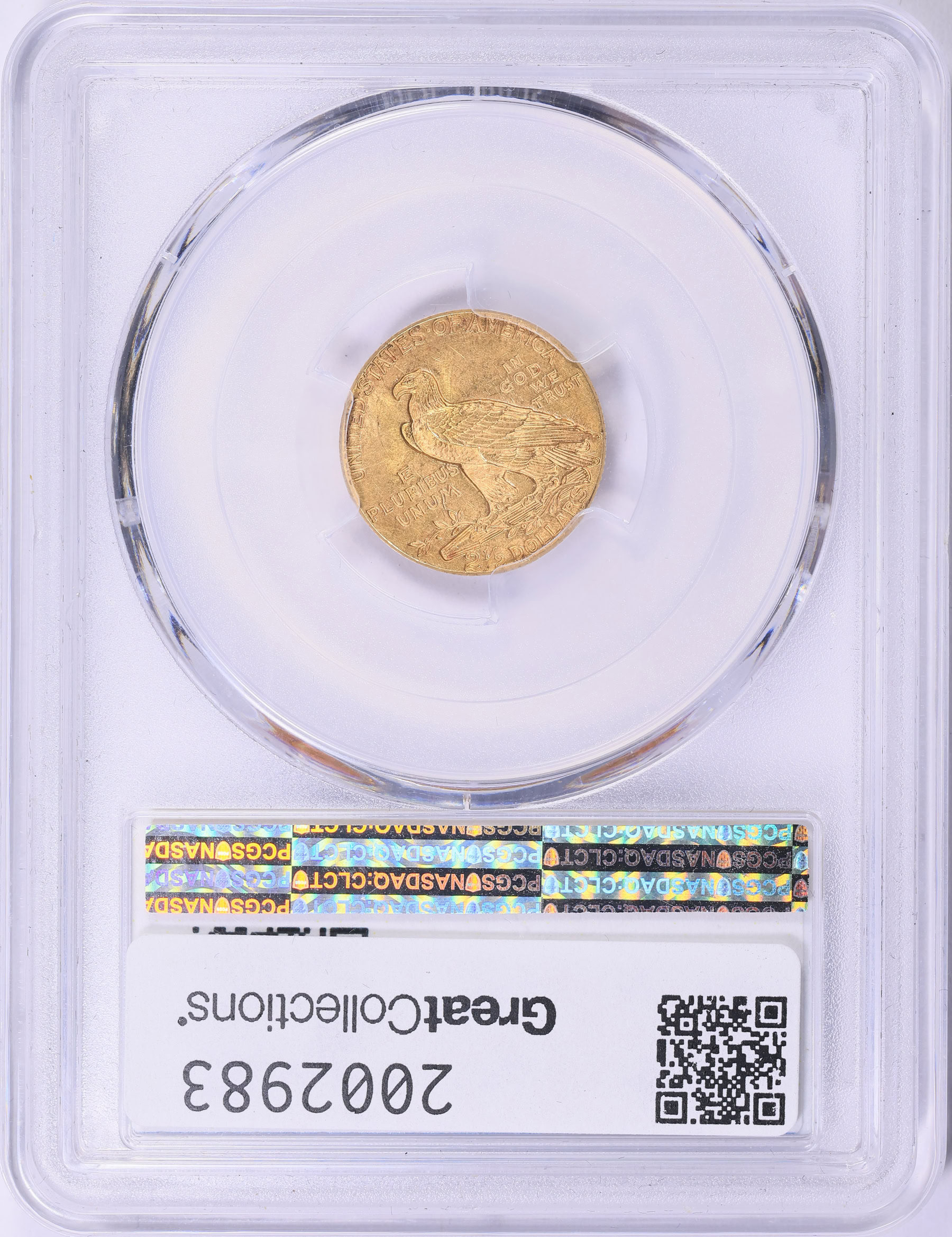 1927 Indian Gold Quarter Eagle PCGS MS-63 (Item 2002983 ...