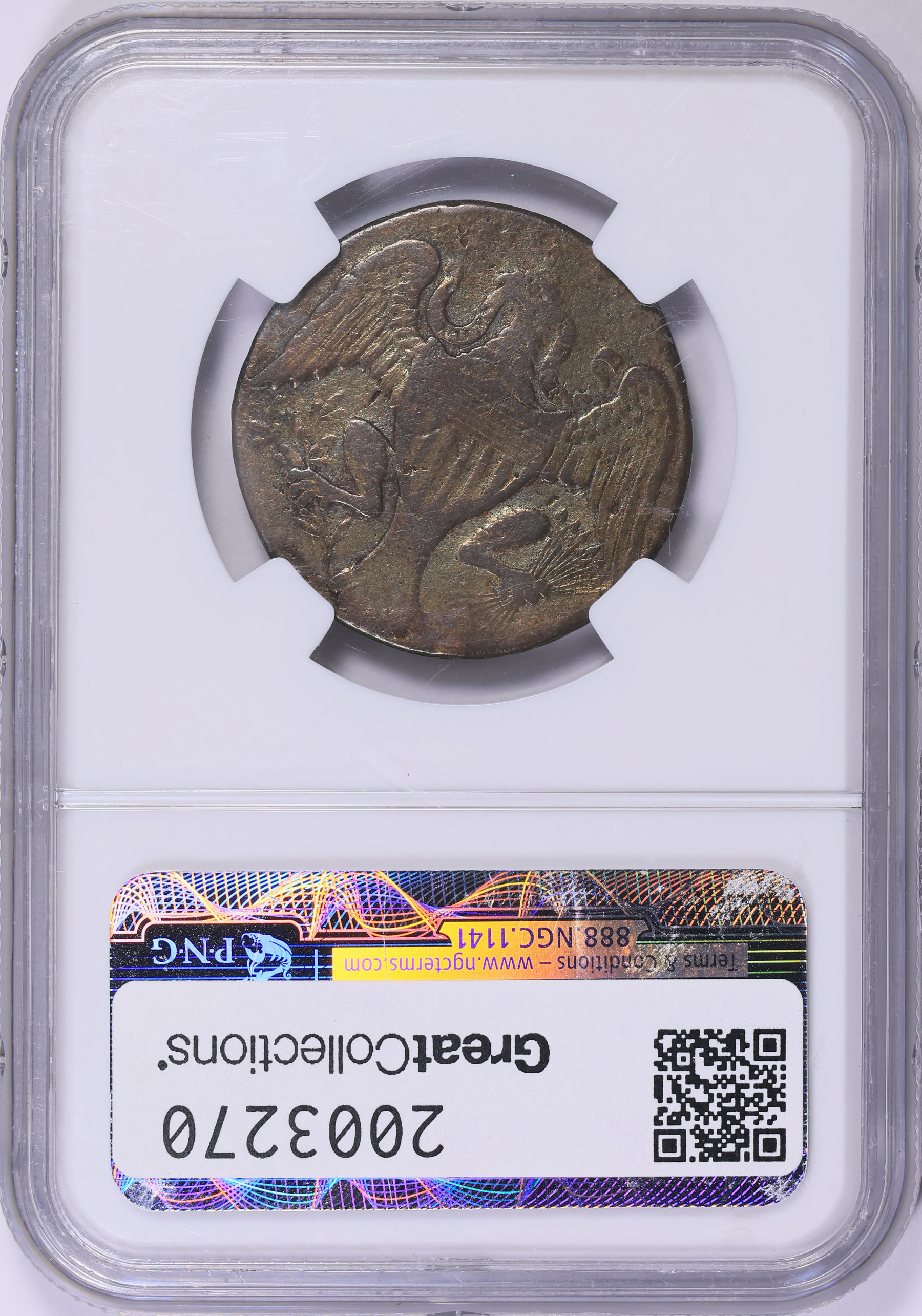1792 Washington Cent President Eagle & Stars NGC Fine Details (Item ...