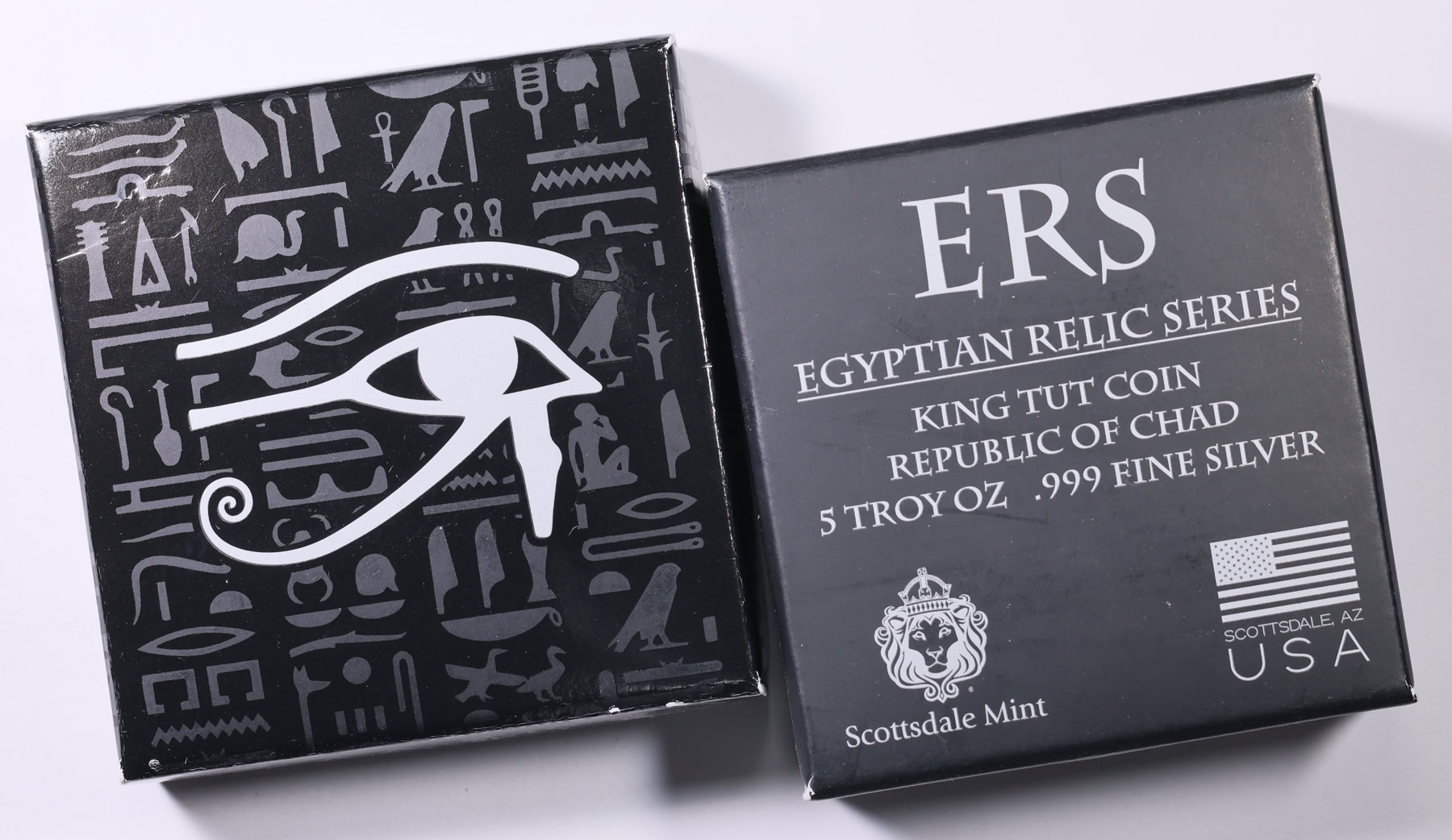 Chad 2016 Silver 3,000 Francs Egyptian Relic King Tutankhamun PCGS MS ...