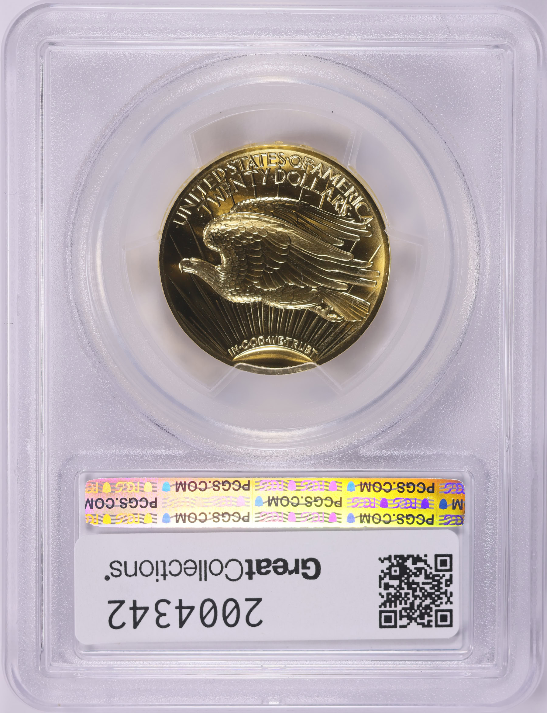 2009 MMIX Ultra High Relief $20 Gold PCGS MS-70 PL (Item 2004342 ...