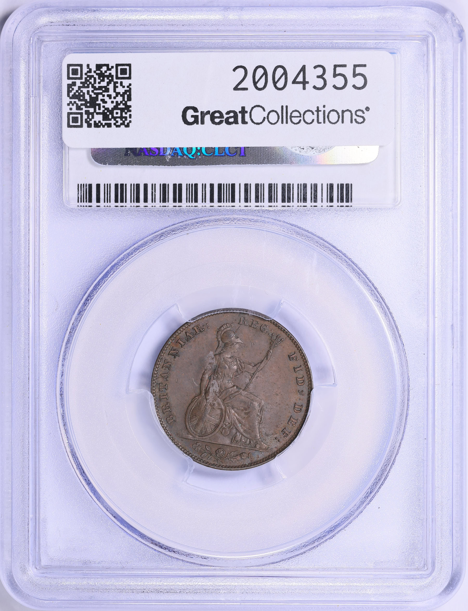 Great Britain 1850 Farthing KM-725 PCGS MS-64 BN (Item 2004355 ...
