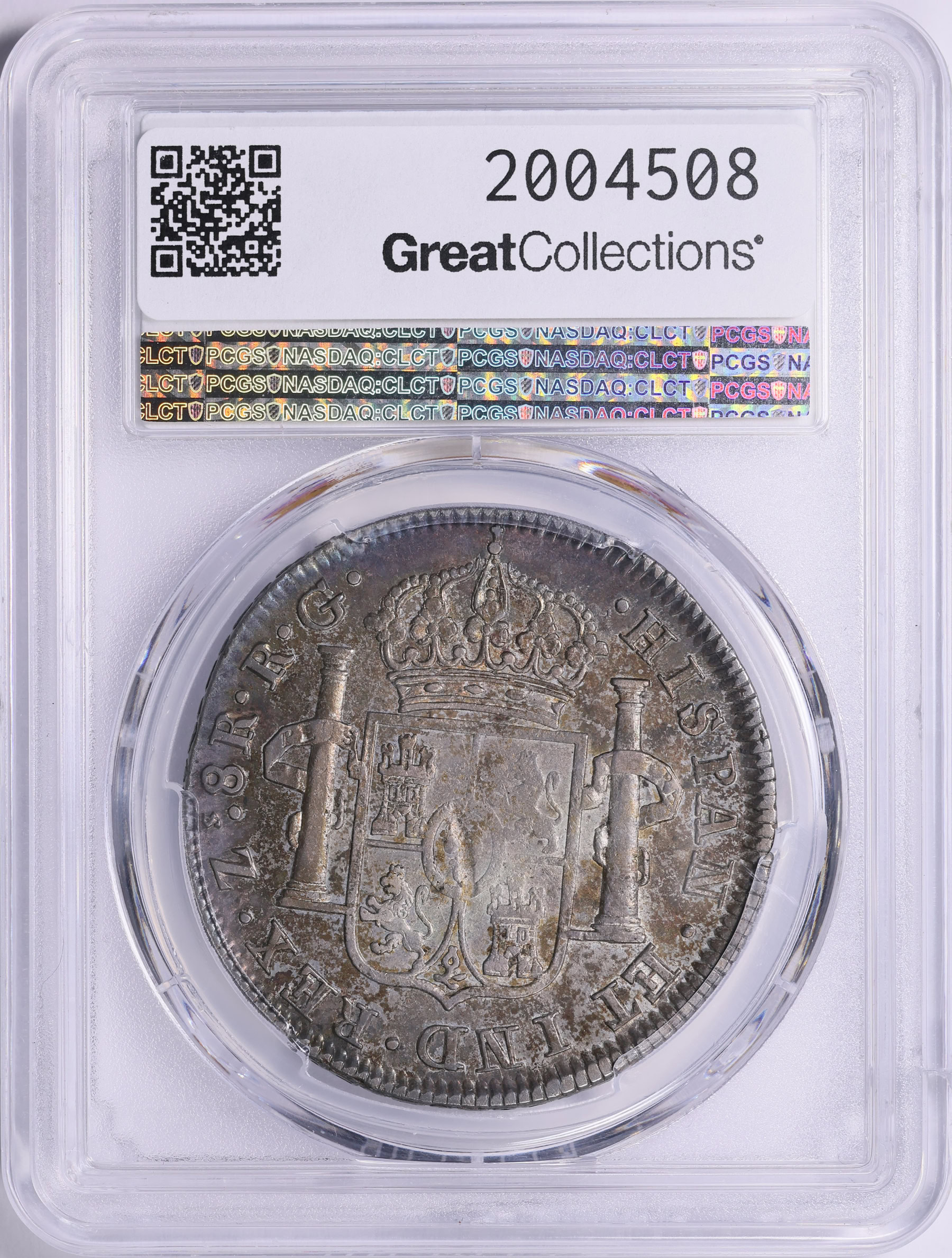 Mexico 1821-Zs RG Silver 8 Reales KM-111 PCGS XF-45 (Item 2004508 ...