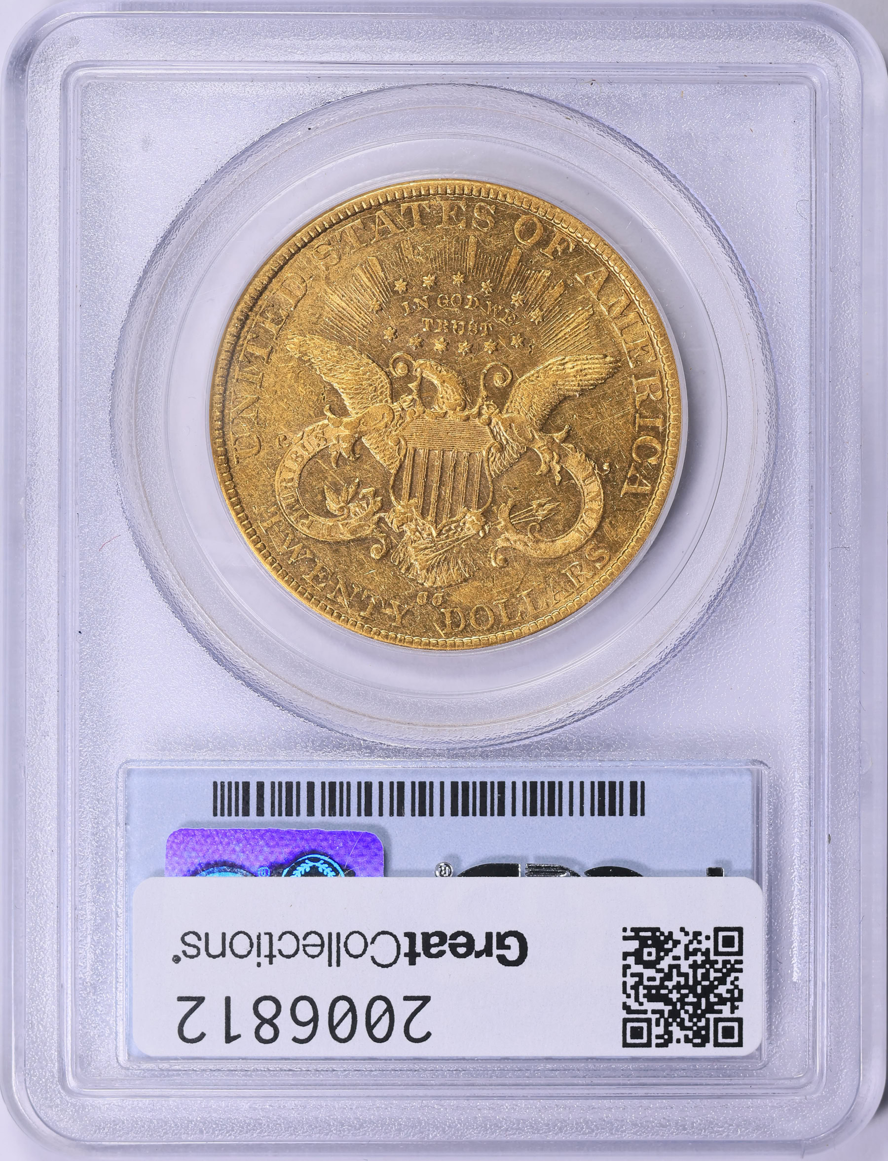 1890-CC Liberty Gold Double Eagle PCGS XF-45 (Item 2006812 ...