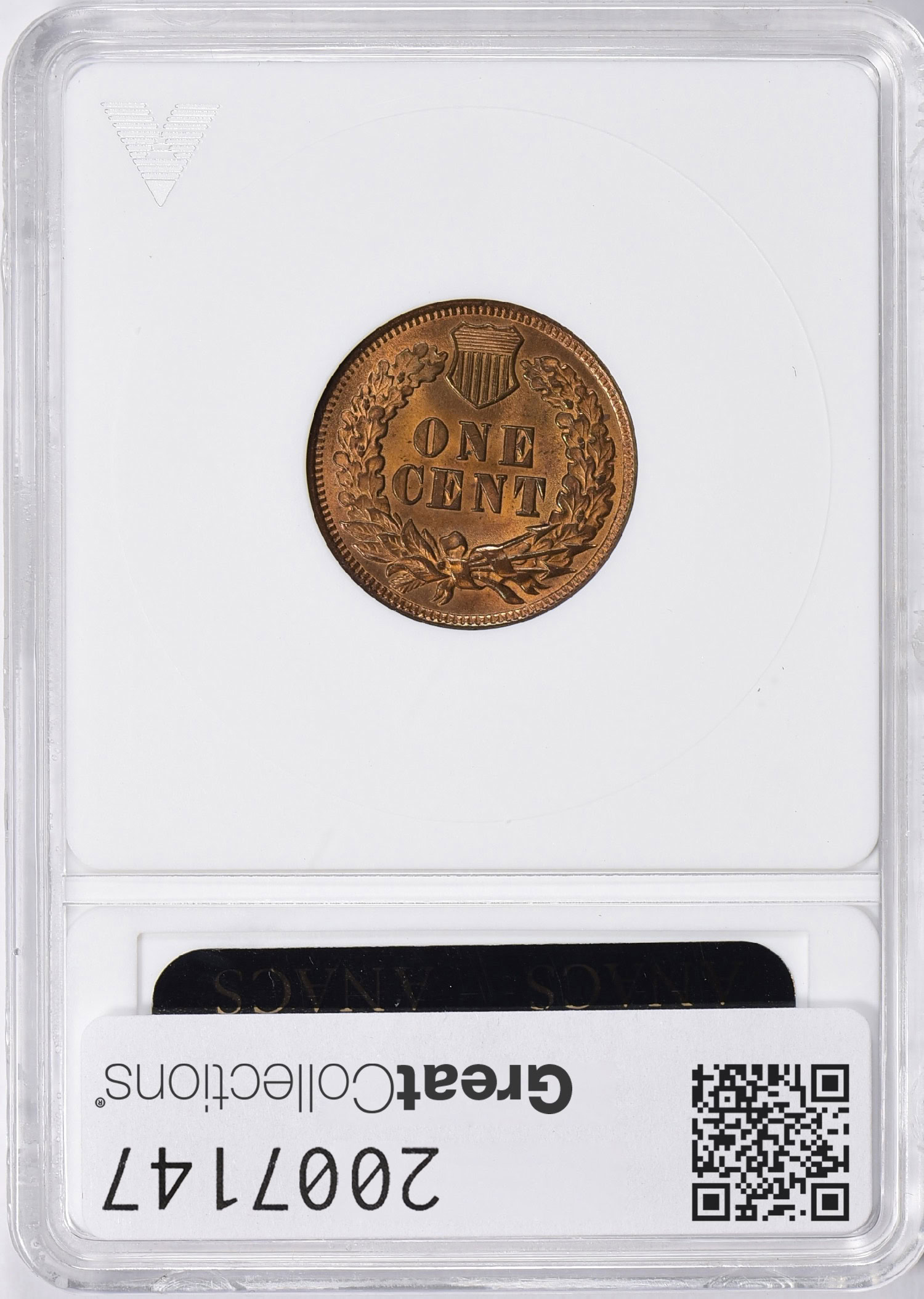 1903 Indian Cent ANACS MS-64 RB OH (Item 2007147) | GreatCollections ...