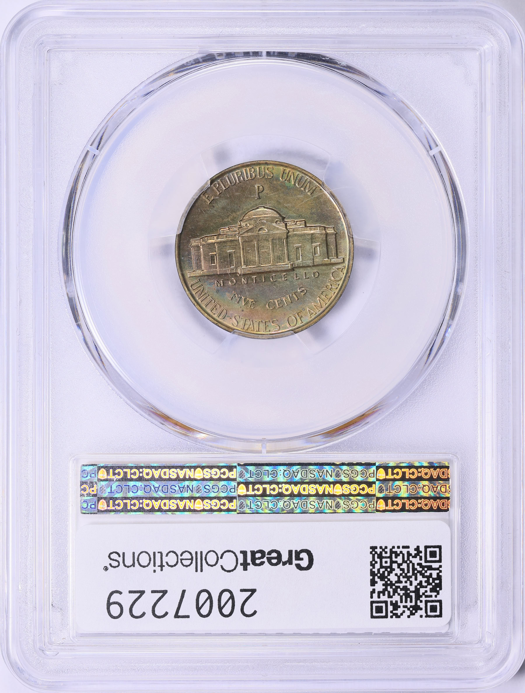 1942-P Jefferson Nickel Type 2 PCGS Proof-65 (Toned) (Item 2007229 ...