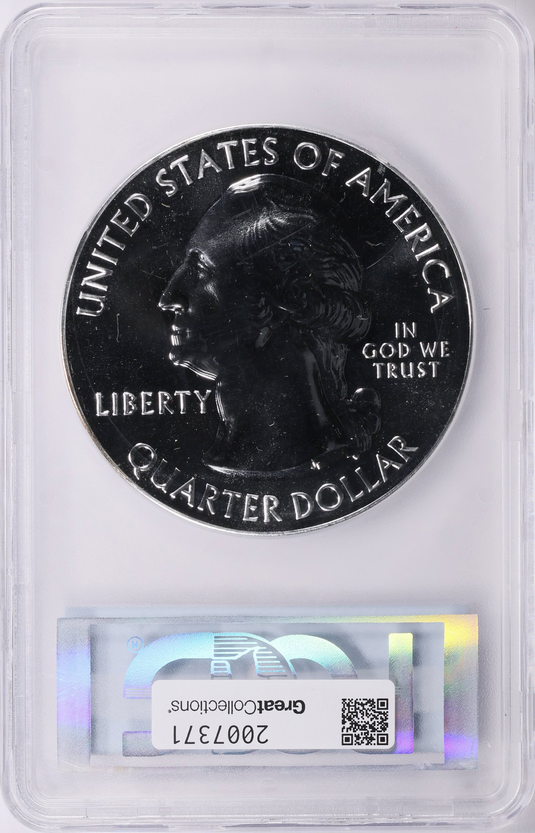 2017 America the Beautiful 5 oz. Silver Quarter Effigy Mounds NP PCGS ...