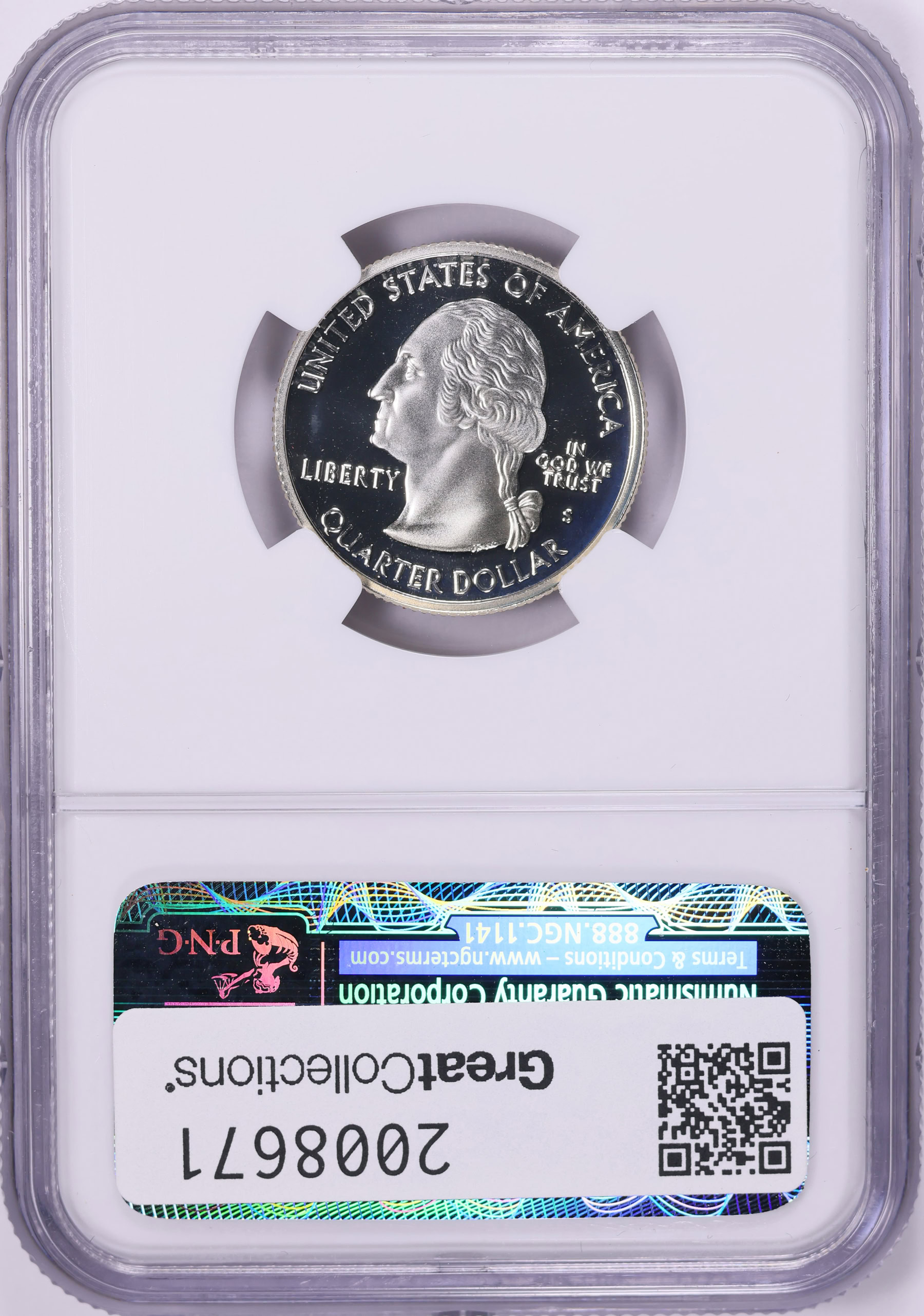 2001-S State Quarter Rhode Island Silver NGC Proof-69 UC (Item 2008671 ...