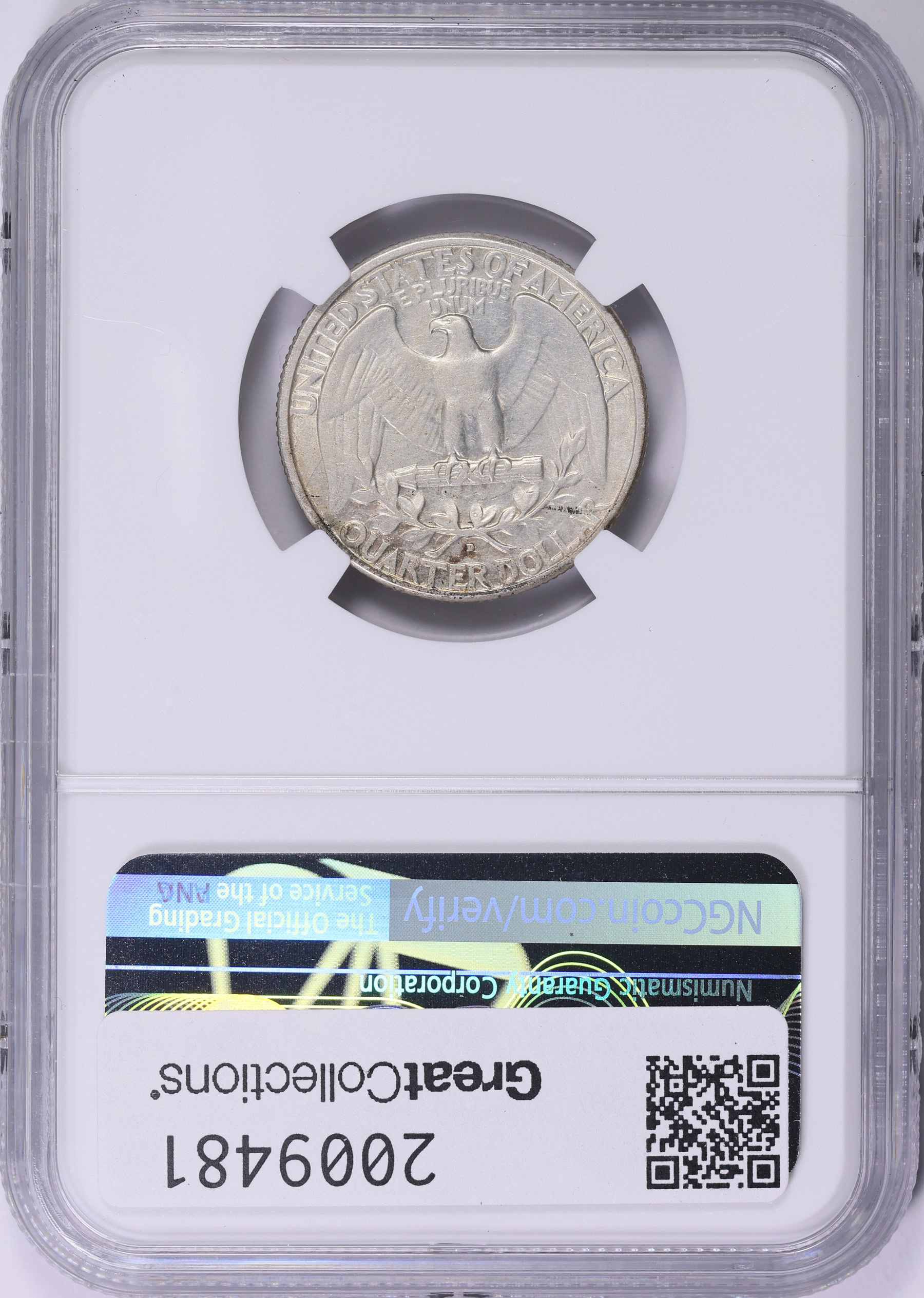 1932-D Washington Quarter NGC XF Details (Item 2009481 ...