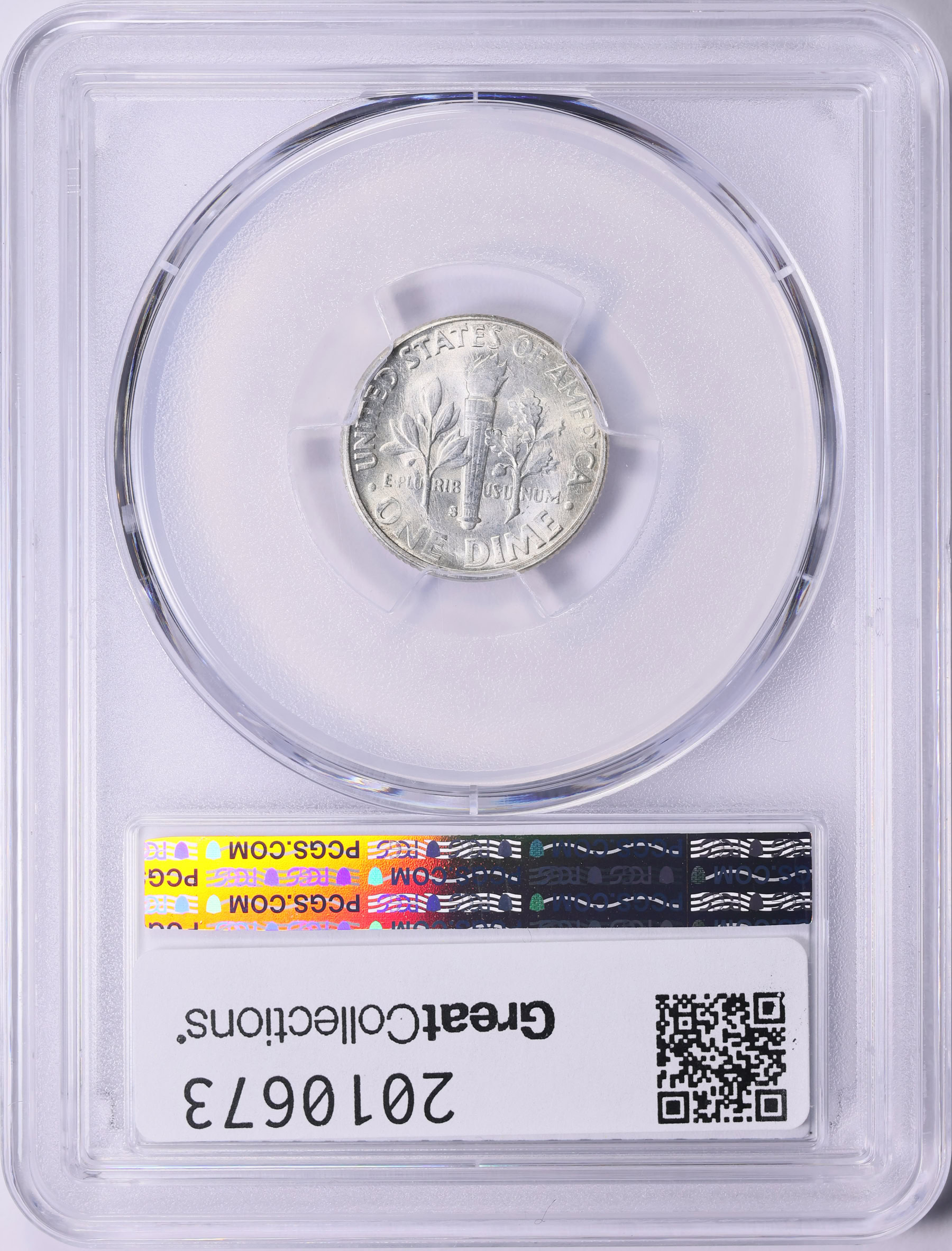 1953-S Roosevelt Dime Acorn FS-901 PCGS MS-65 | PCGS Cert #53949798 ...