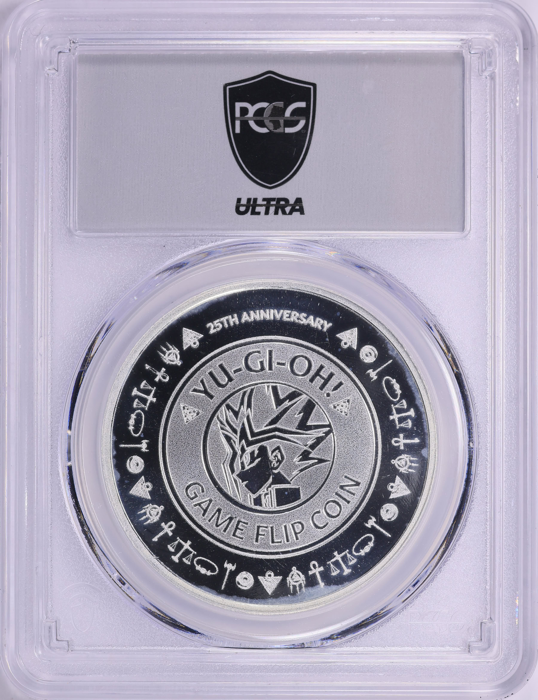 Niue 2022 Silver $2 Yu-Gi-Oh! Game Flip Coin KM-5092 PCGS MS-70 (Ultra ...