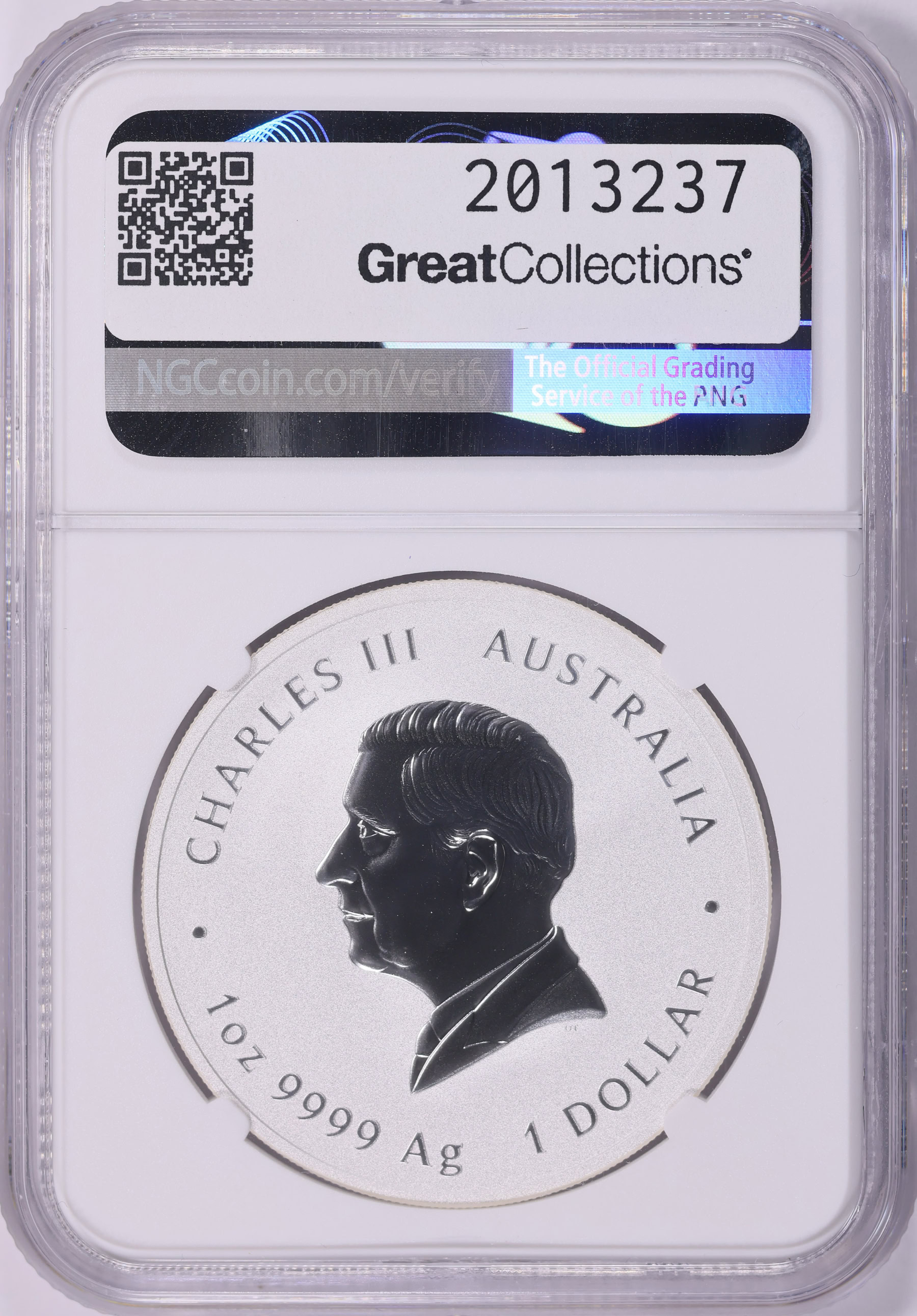 Australia 2025-P Silver Dollar Lunar Series, Year of the Snake KM-4811 ...