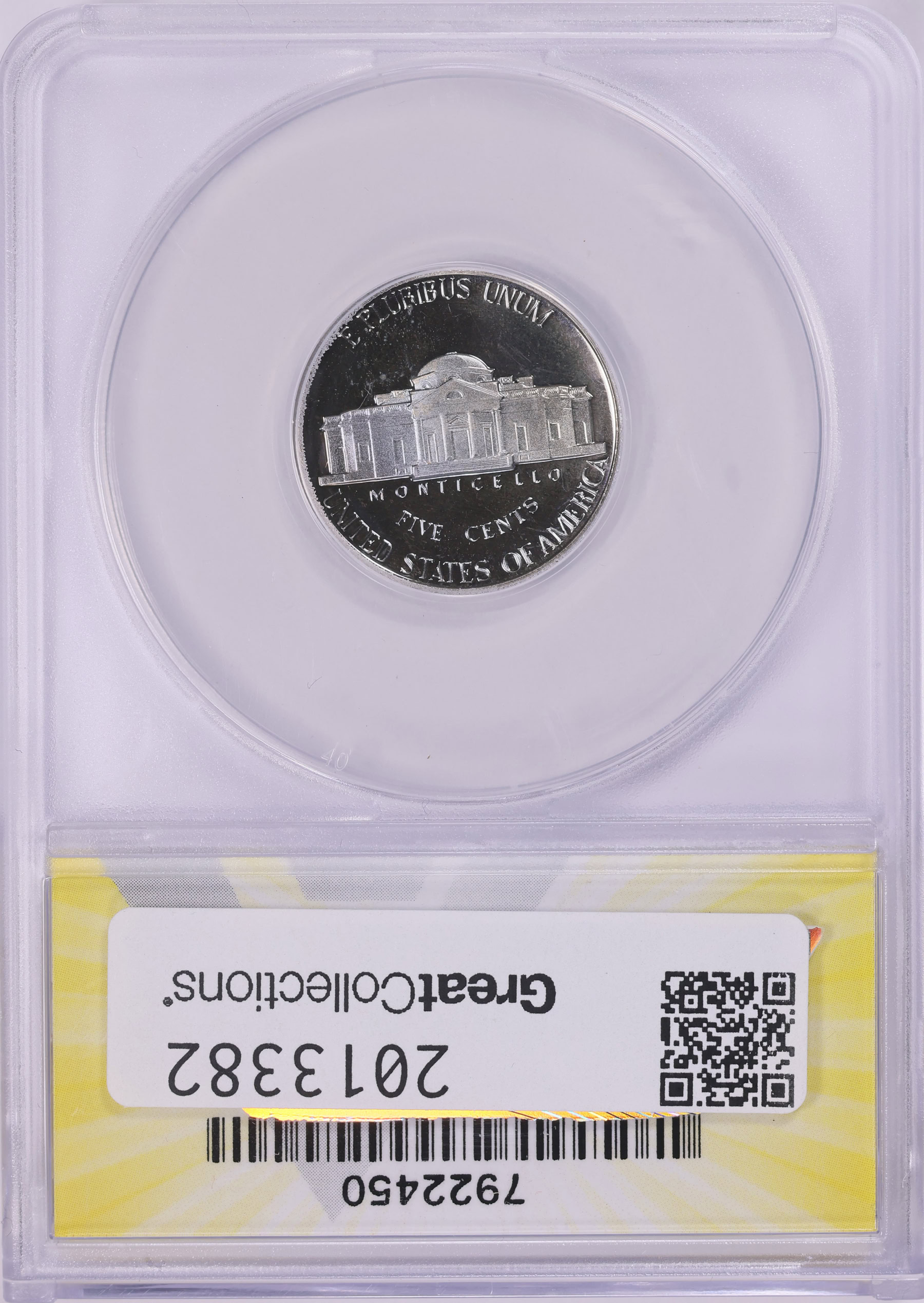 1990-S Jefferson Nickel ANACS Proof-69 DCAM (Toned) (Item 2013382 ...