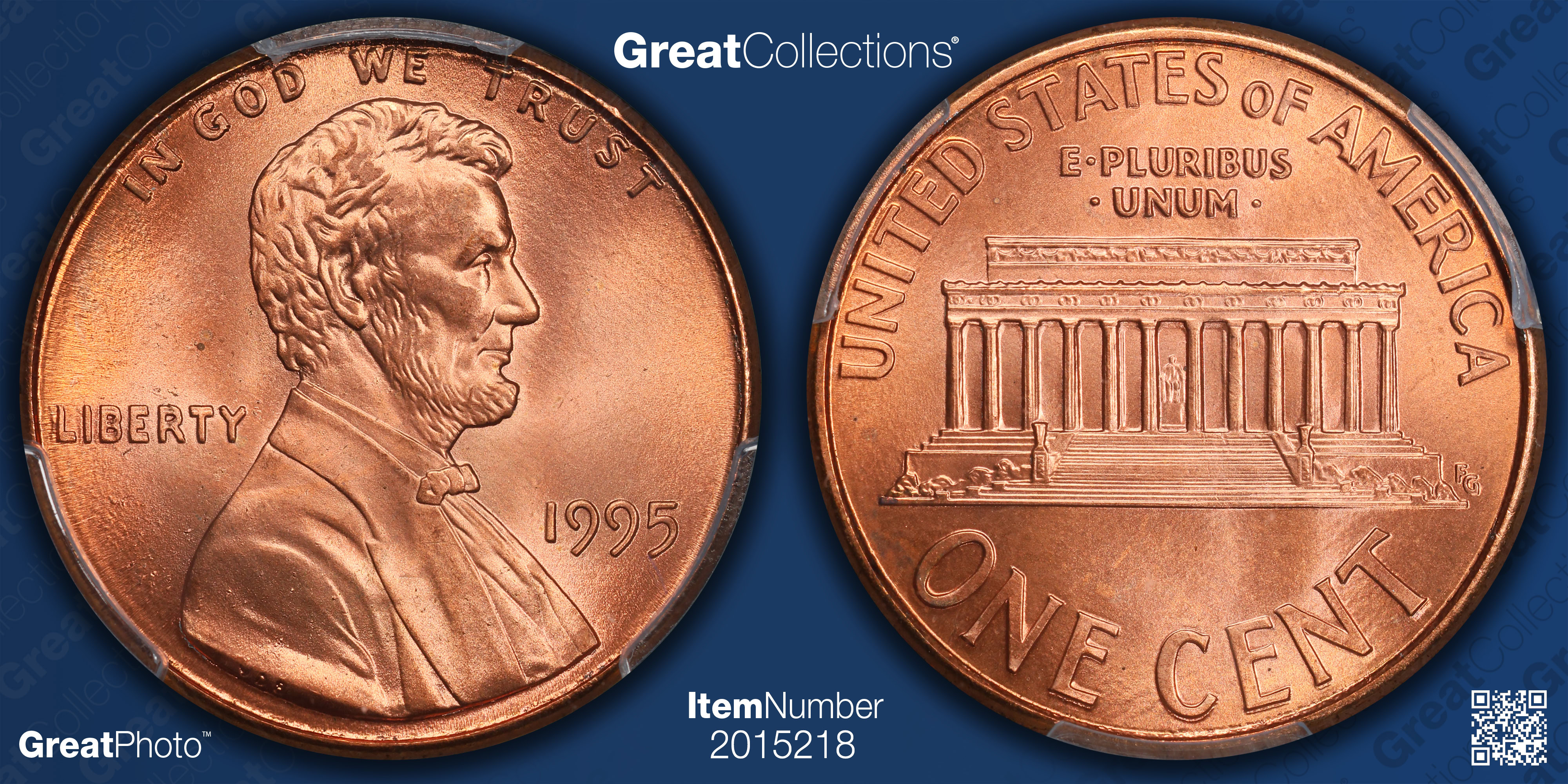 1995 Lincoln Cent Doubled Die Obverse PCGS MS-68 RD (Item 2015218 ...