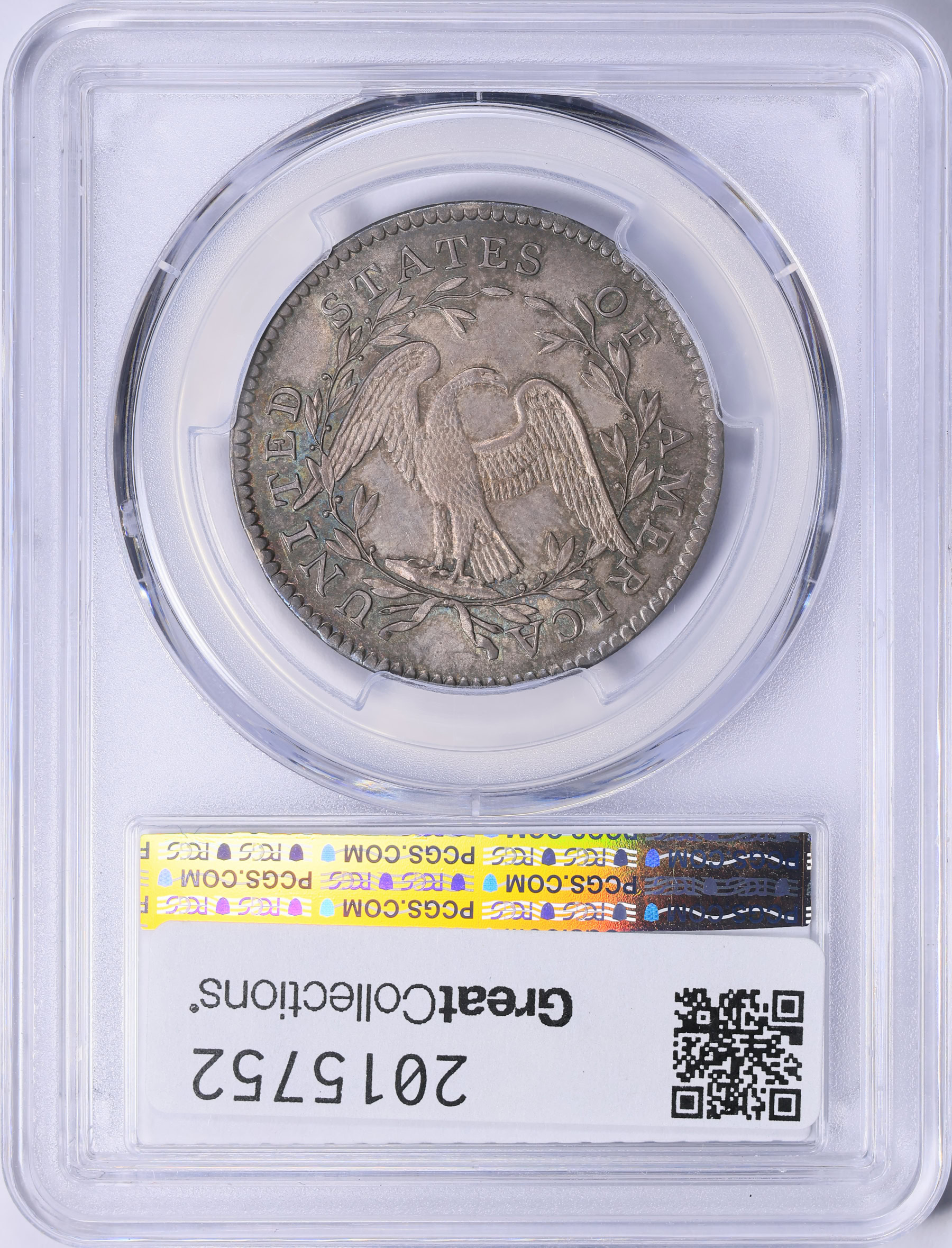 1795 Flowing Hair Half Dollar Y over Star Overton 121 PCGS MS-64+ (CAC ...
