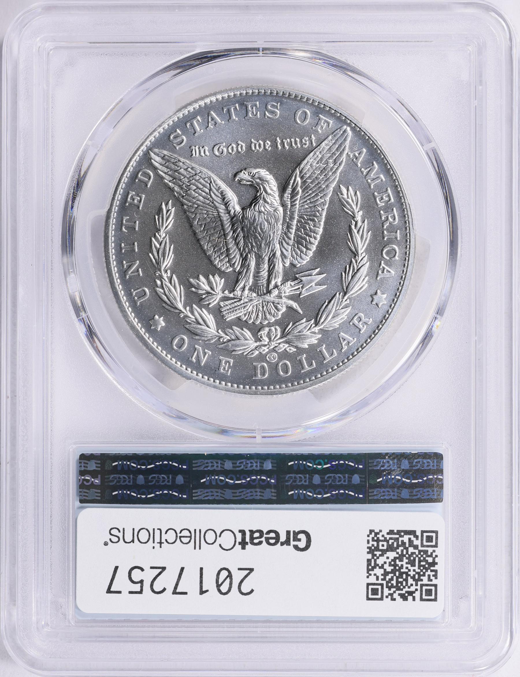2021-CC Morgan Silver Dollar CC Privy 100th Anniversary First Strike ...