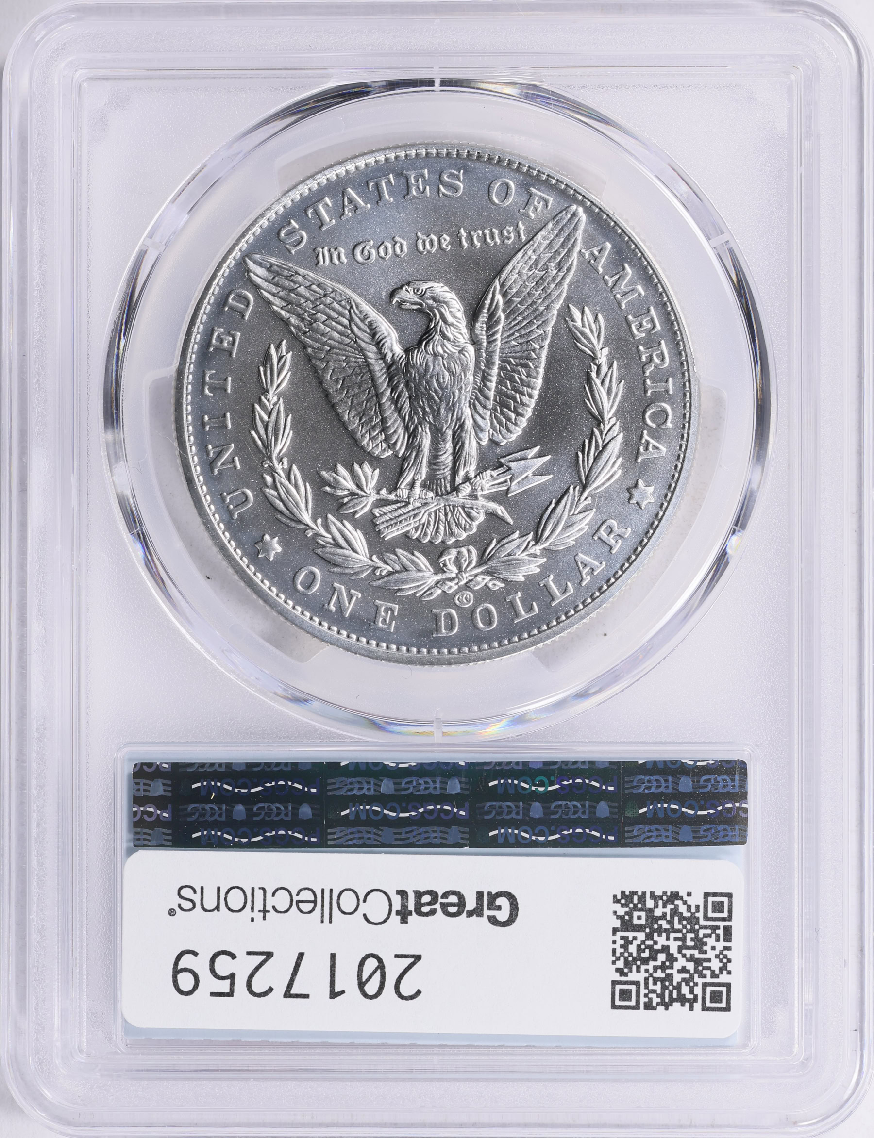 2021-CC Morgan Silver Dollar CC Privy 100th Anniversary First Strike ...