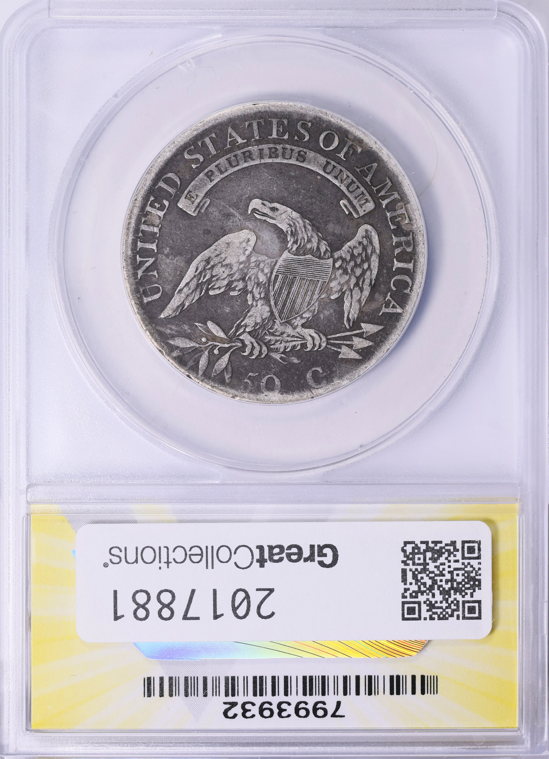 1808 Capped Bust Half Dollar ANACS F-15 (Item 2017881 ...