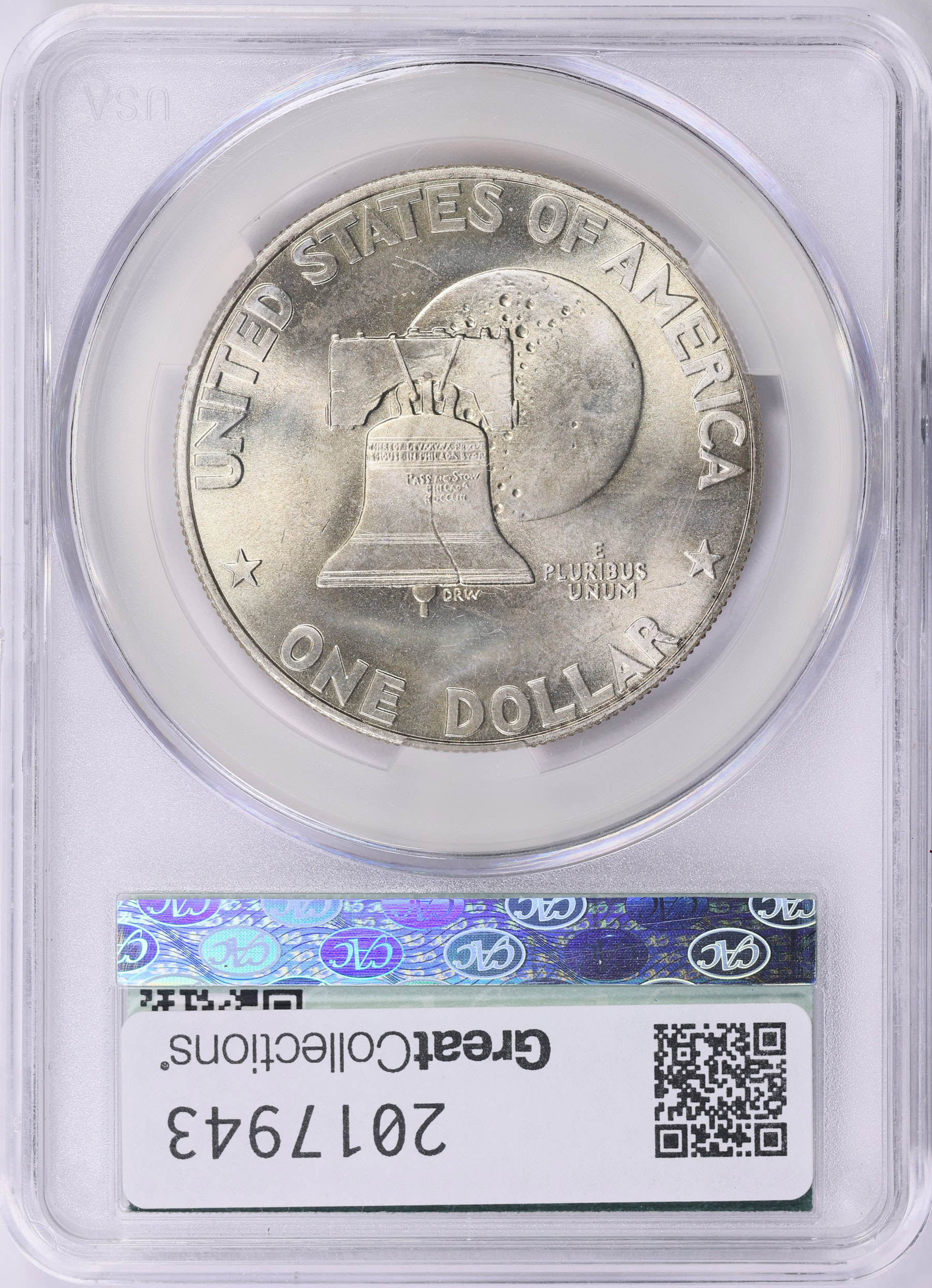 1976-S Eisenhower Dollar Silver CACG MS-65 (Item 2017943 ...